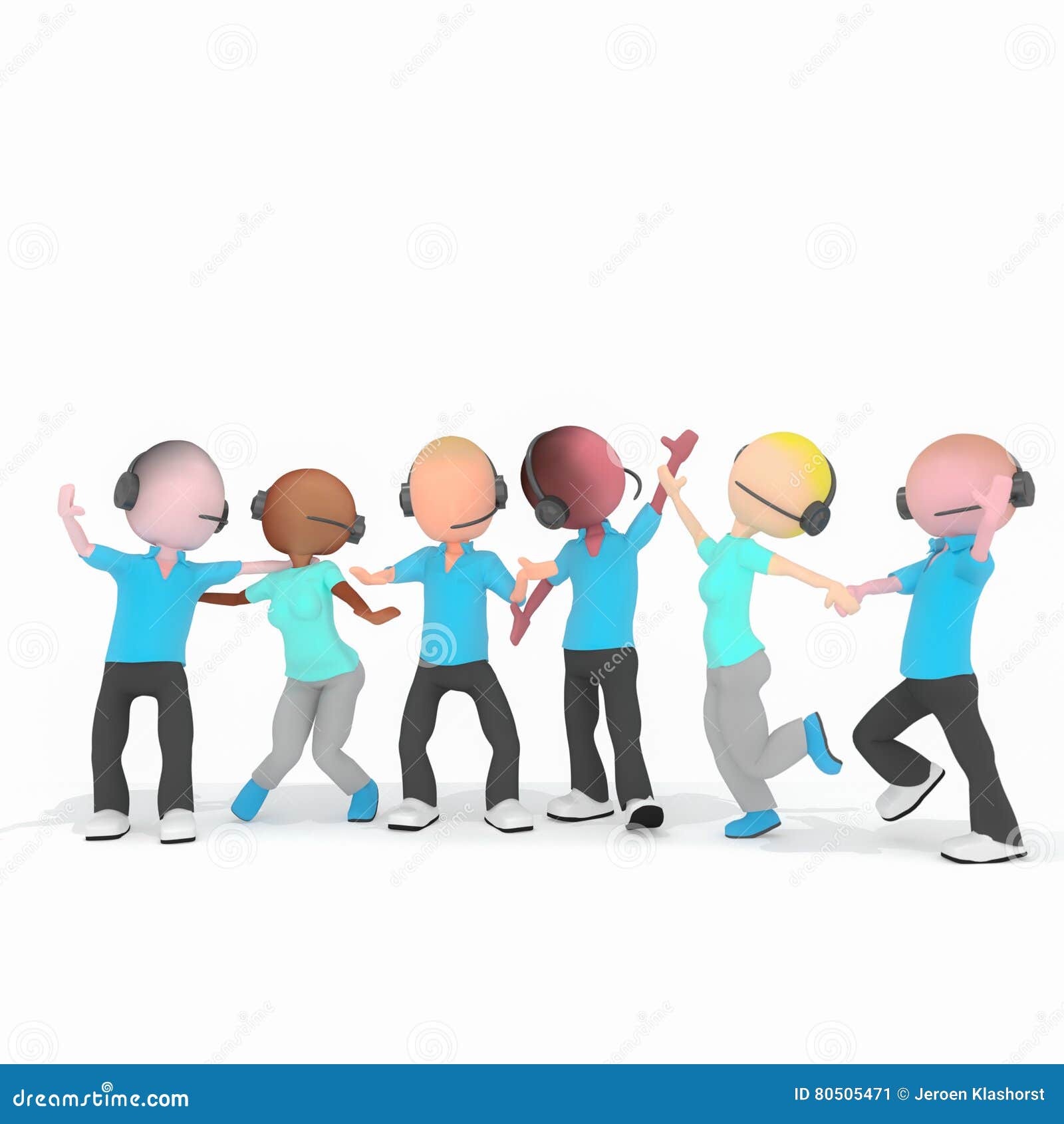 Operator Bisness Call Center Green Stock Photo | CartoonDealer.com ...