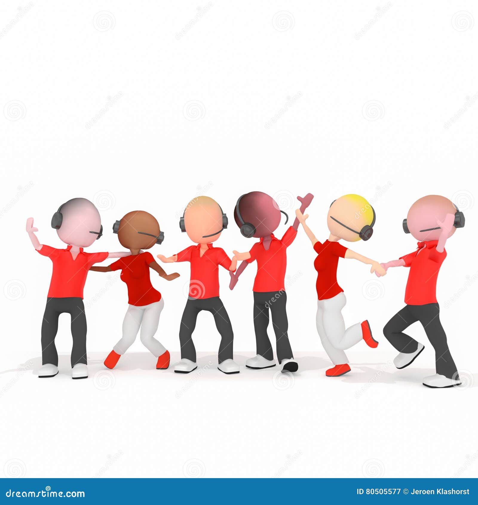 Operator Bisness Call Center Red Stock Illustration - Illustration of ...