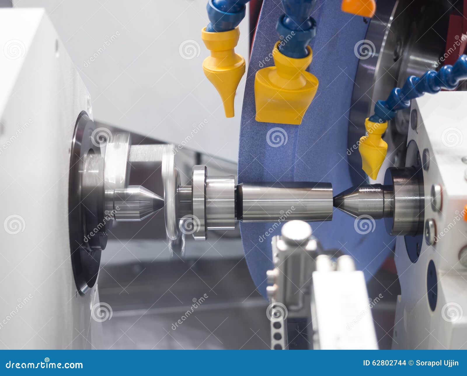 Operator Grinding Mold and Die Part Stock Photo - Image of dressing ...