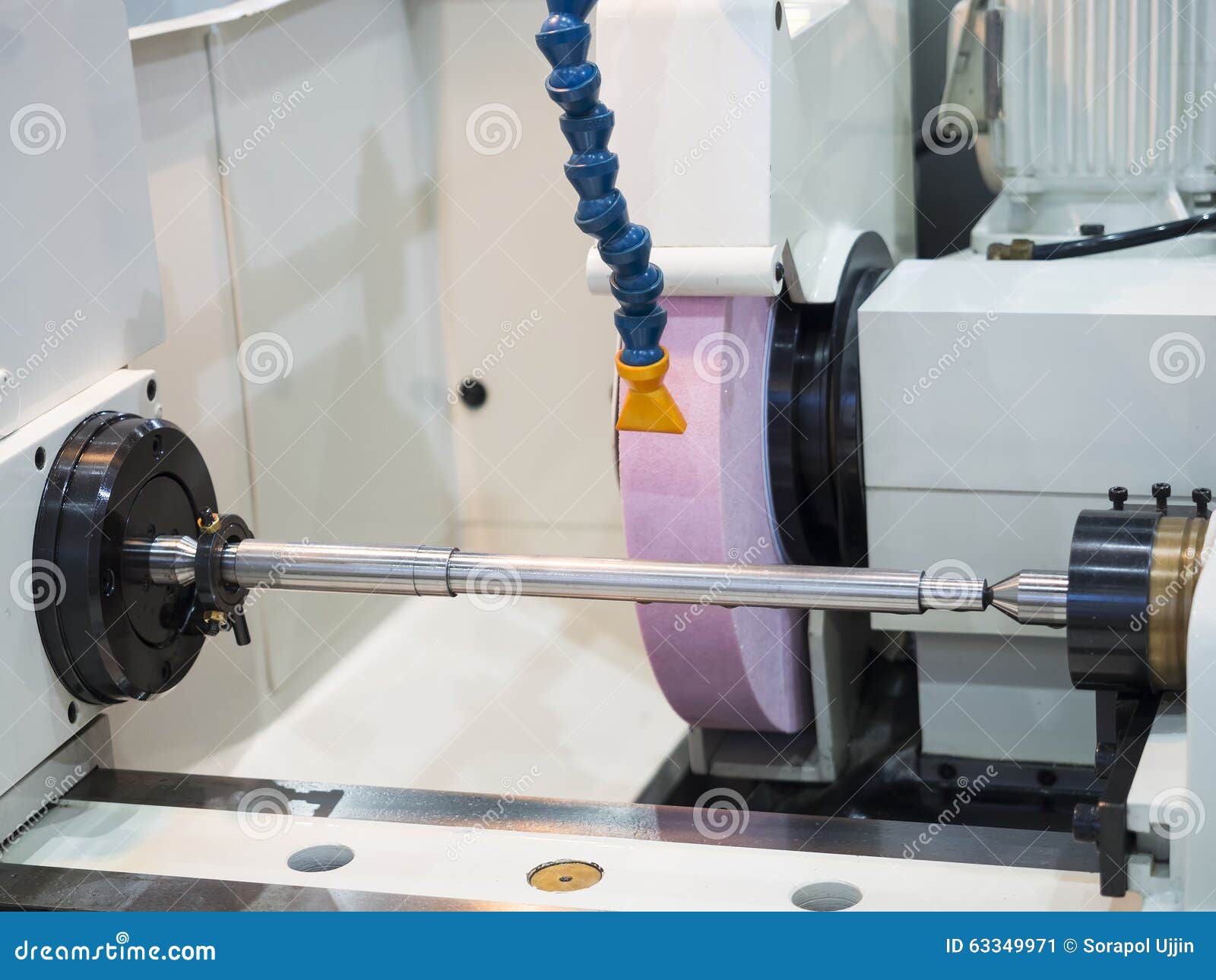 Operator Grinding Mold and Die Part Stock Image - Image of diameter ...