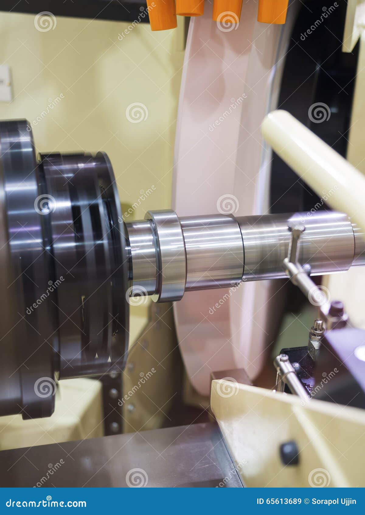 Operator Grinding Mold and Die Part Stock Image - Image of dressing ...