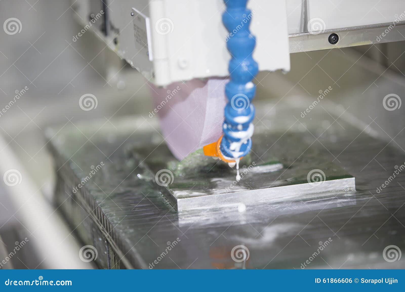 Operator Grinding Surface of Mold and Die Parts Stock Photo - Image of ...