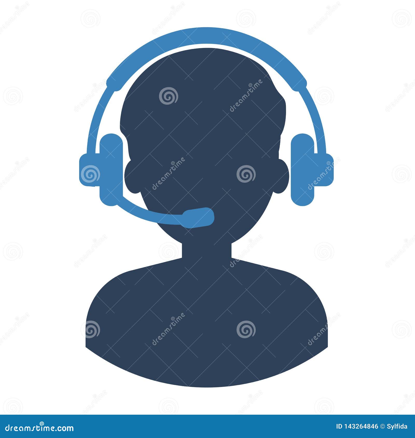 Operator Icon, Support Chat. Vector Stock Illustration - Illustration ...