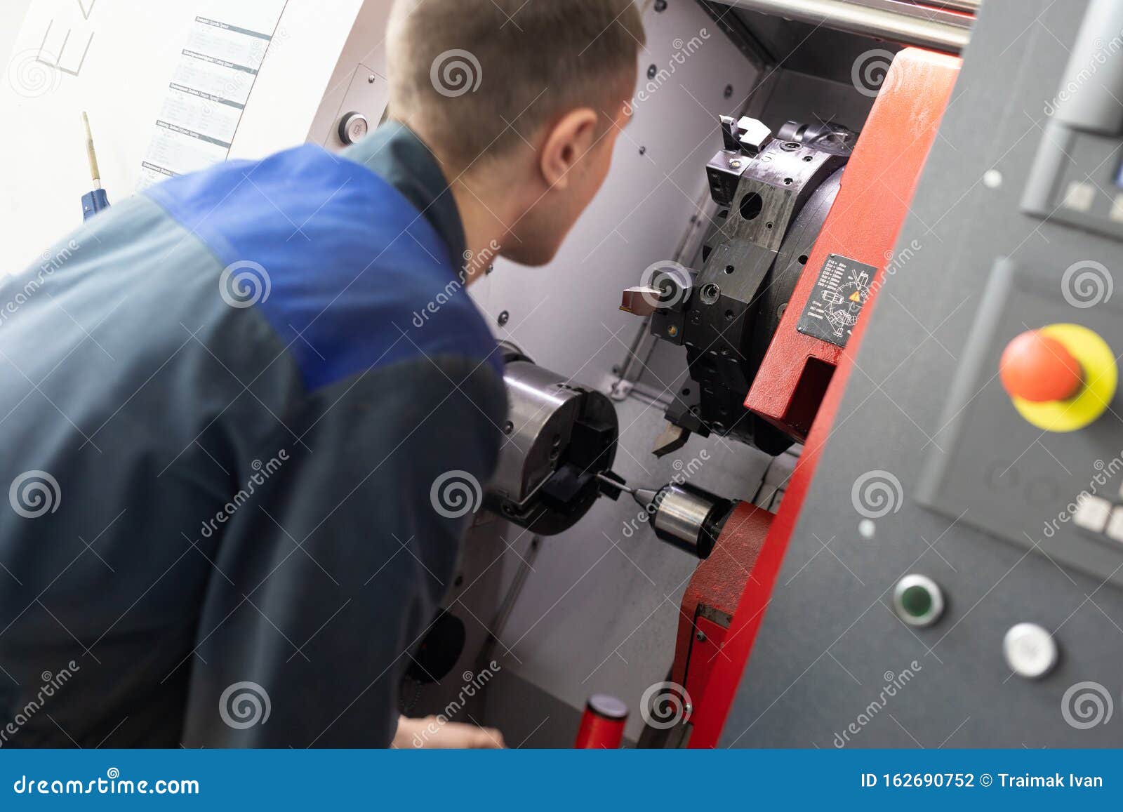 The Operator of the Machine Performs Debugging and Tuning of the ...
