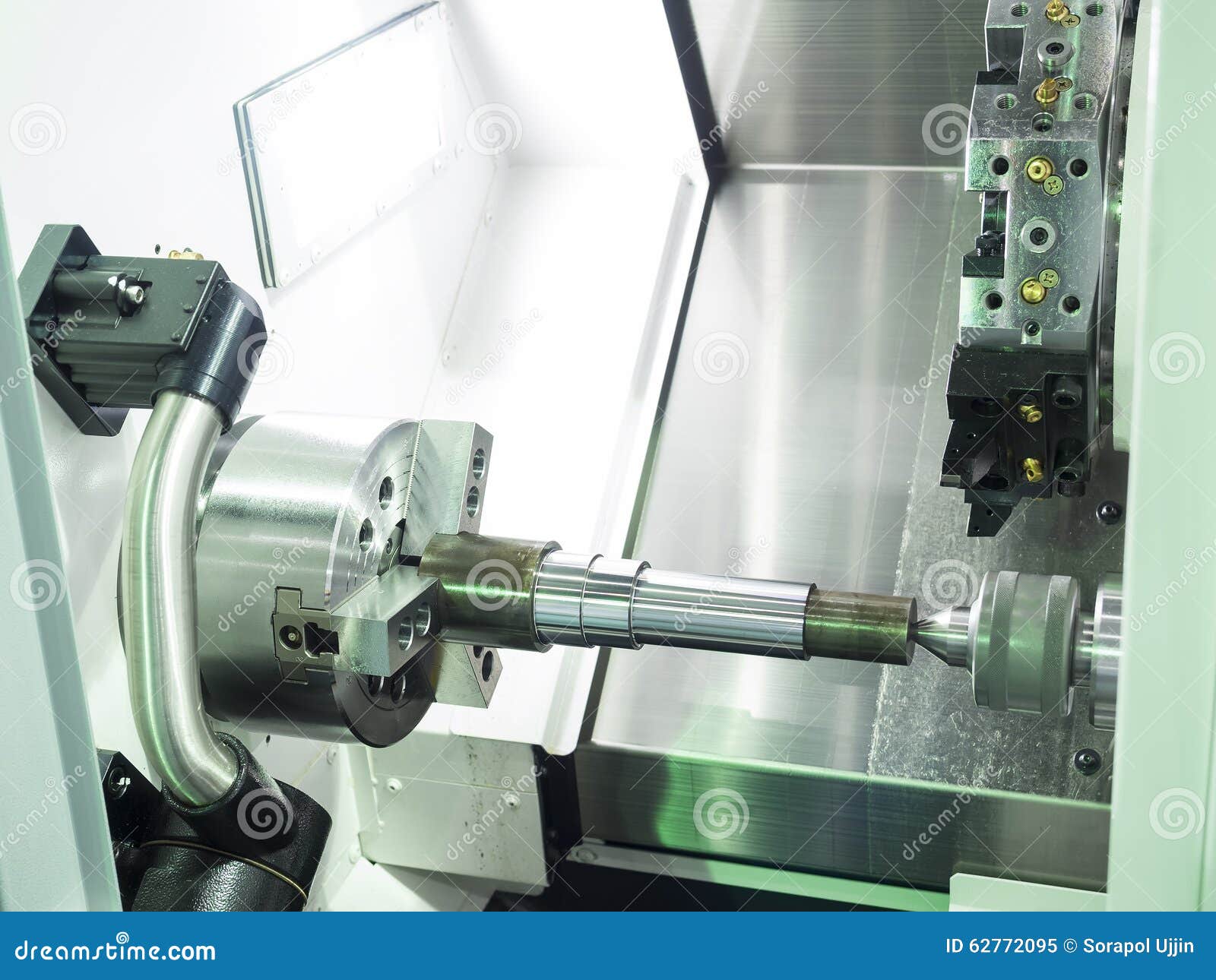 Operator Machining Automotive Part Stock Image - Image of engineering ...