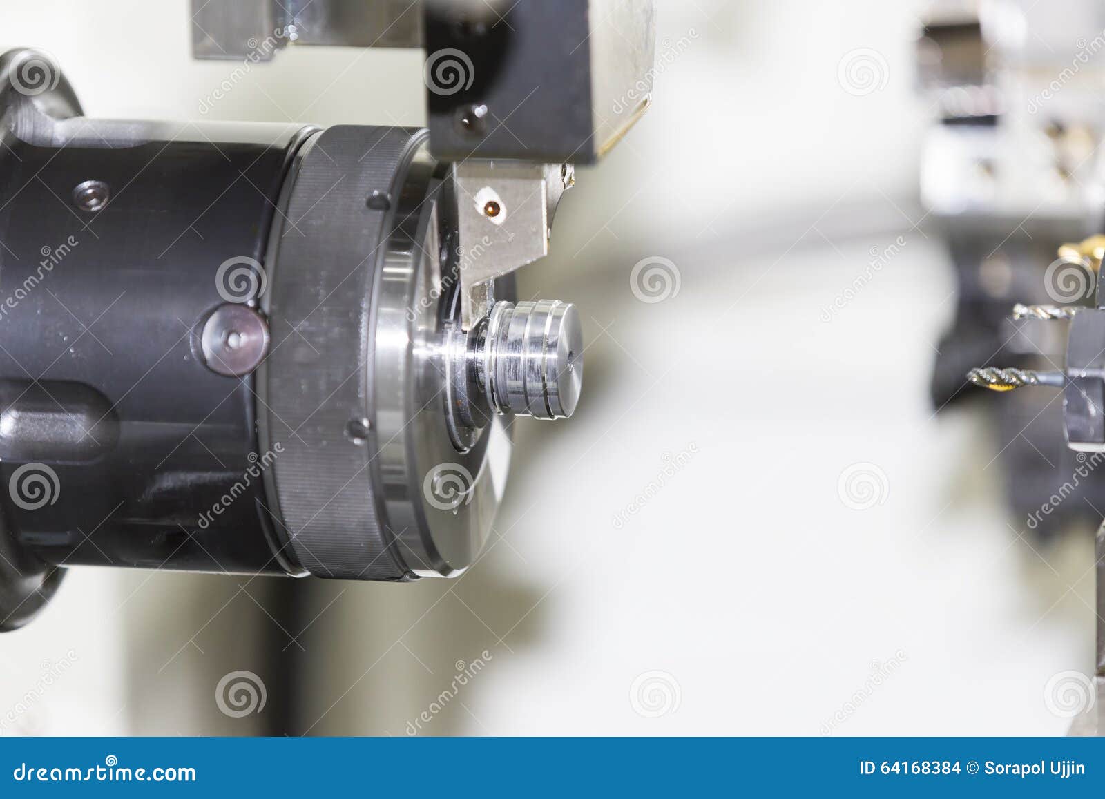 Operator Machining Automotive Part Stock Photo - Image of manufacturing ...