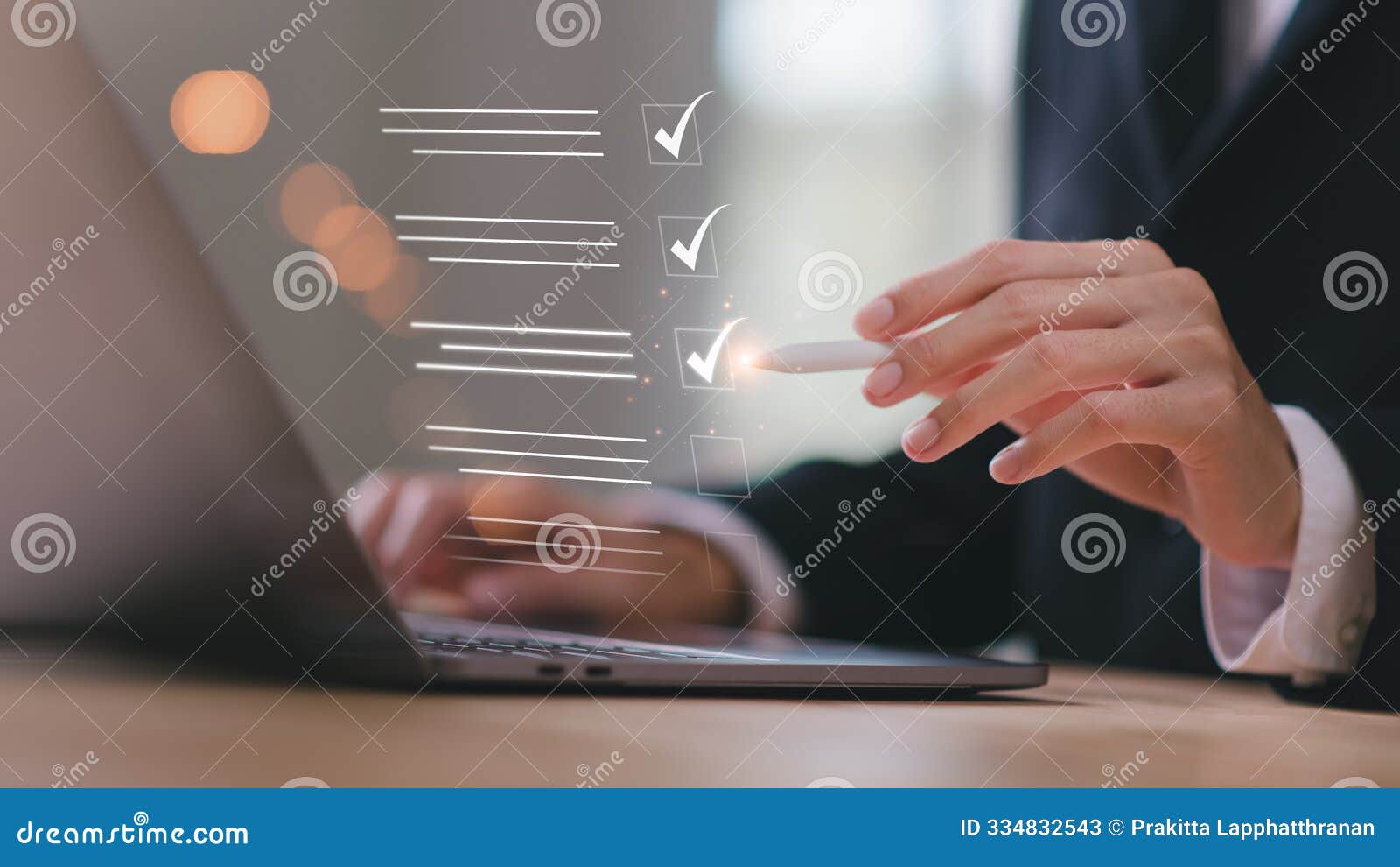 Quality Assessment Management With Checklist, Checklist With Checkmarks ...