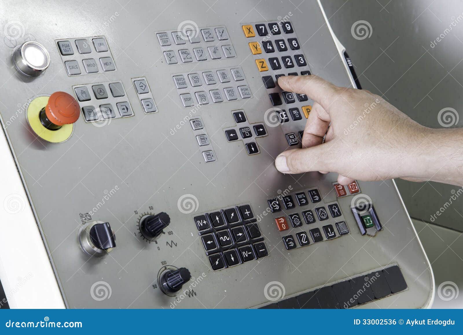 Operator Working CNC Machine Stock Photo - Image of manufacturing ... Operator Working CNC Machine Stock Photo - Image of manufacturing ...