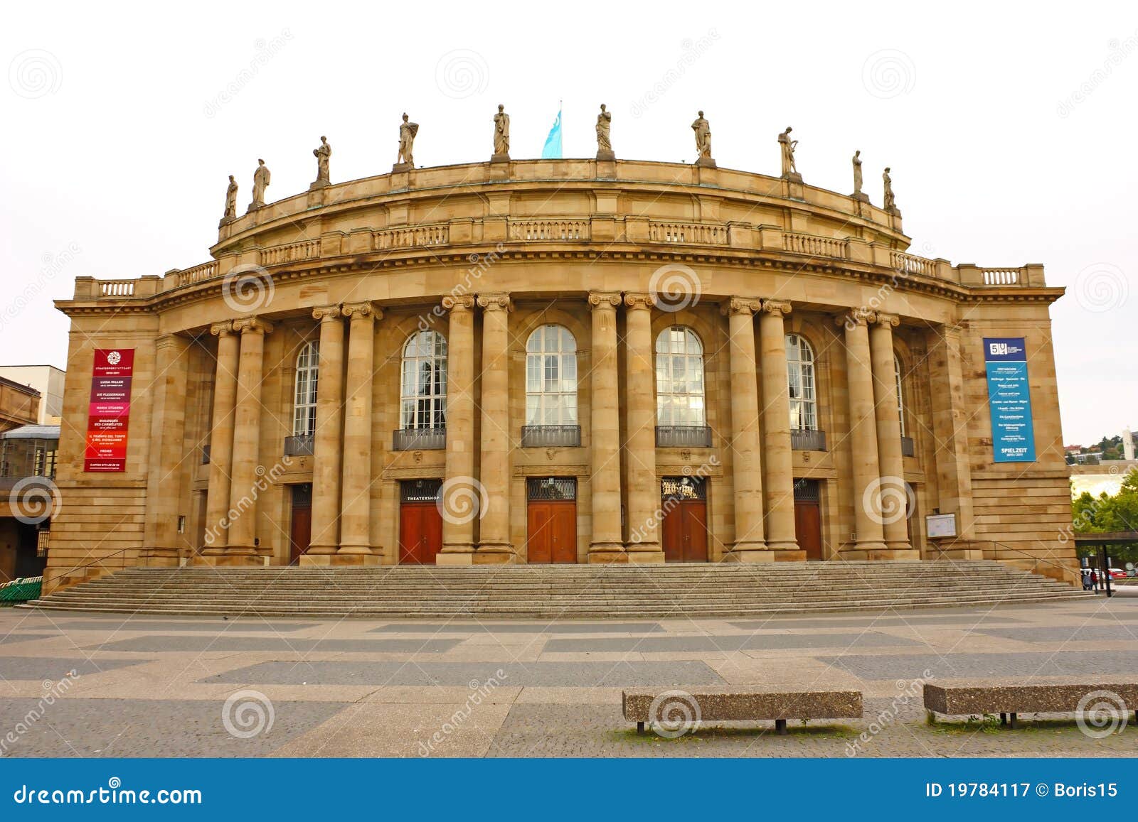 Opernhaus stockbild. Bild von tourismus, leistung, architektur - 19784117