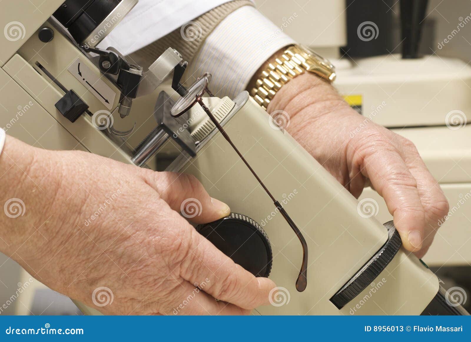 Ophtalmological equipment stock image. Image of medicine - 8956013