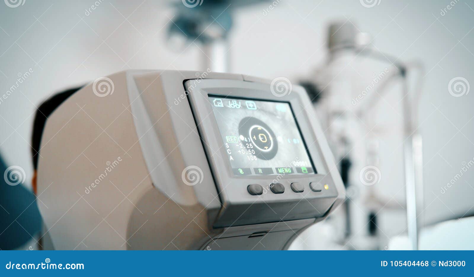 Ophthalmic Equipment. Medical Laboratory. Stock Photo - Image of ...