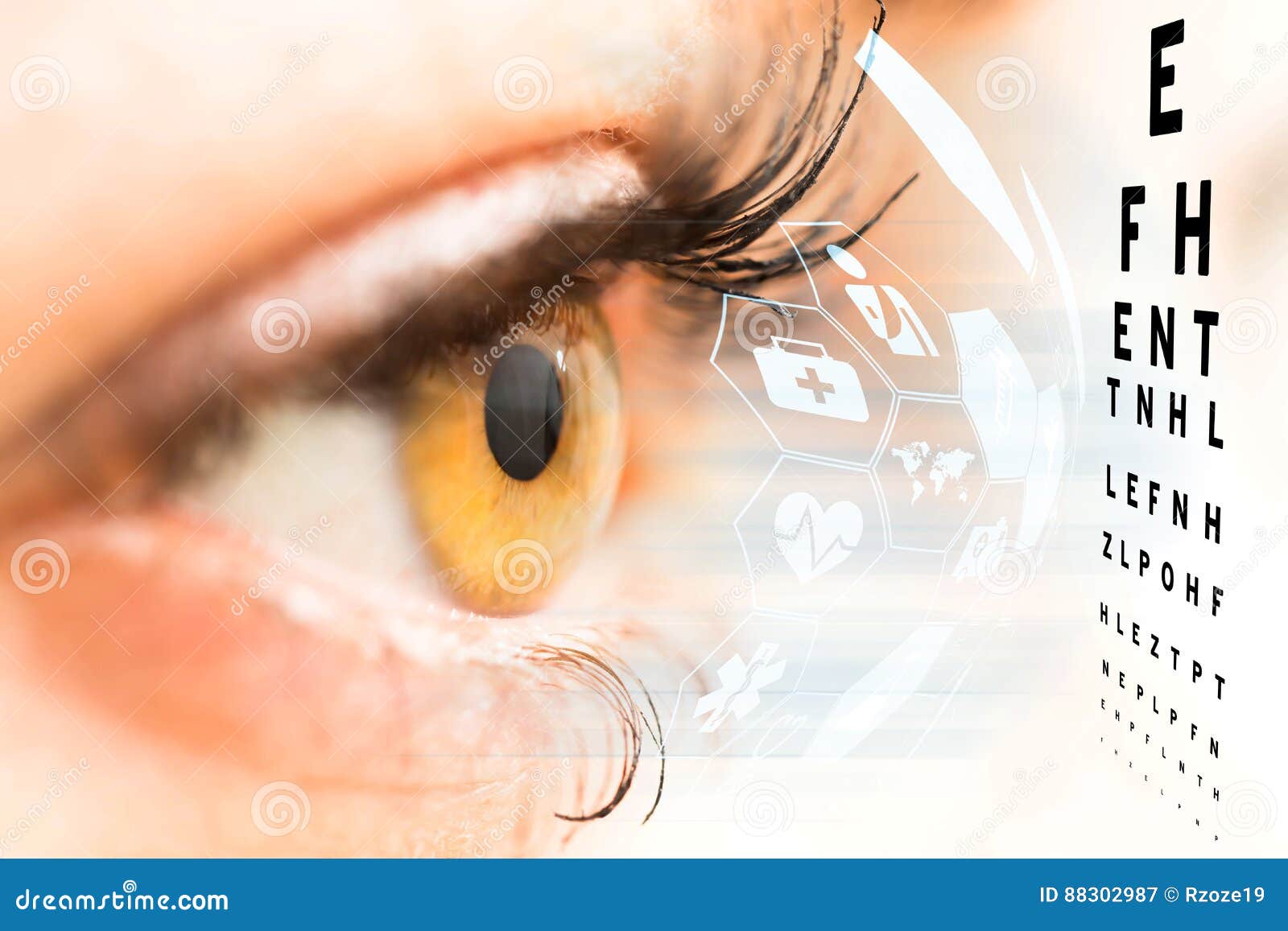 Ophthalmologist concept. stock image. Image of myopia - 88302987