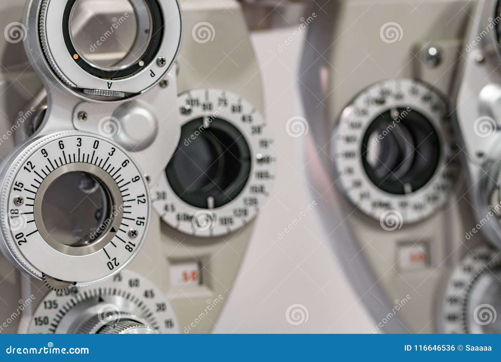 Ophthalmology Machine for Checking Eye Detail Stock Photo - Image of ...