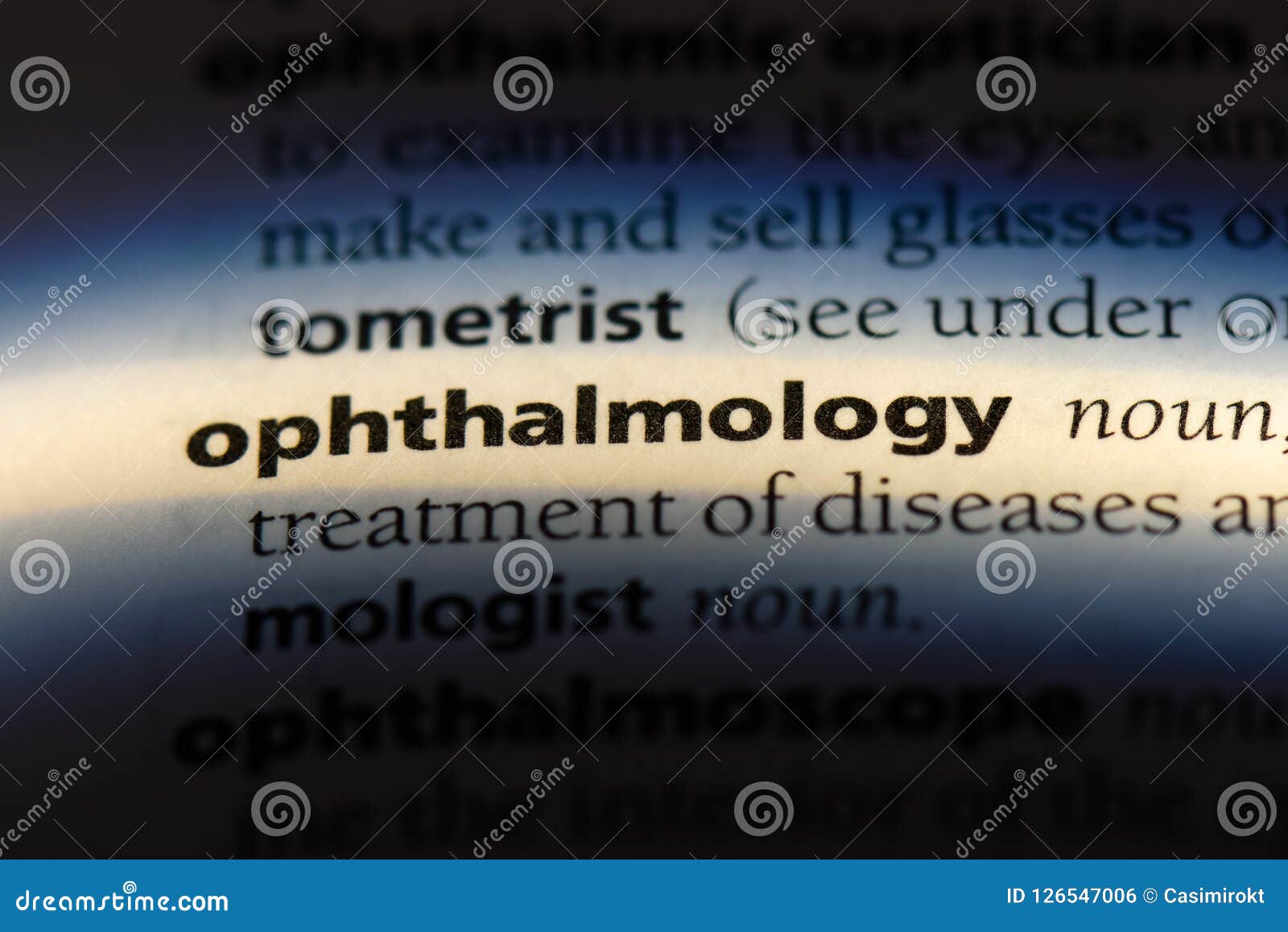 Ophthalmology stock photo. Image of closeup, isolated - 126547006