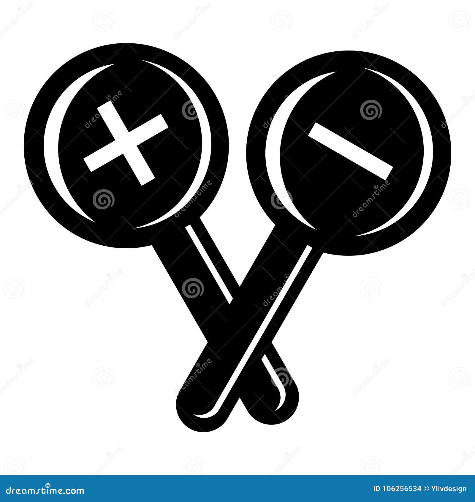 Ophthalmology Test, Dioptre Eyesight. Flat Vector Icon Illustration ...