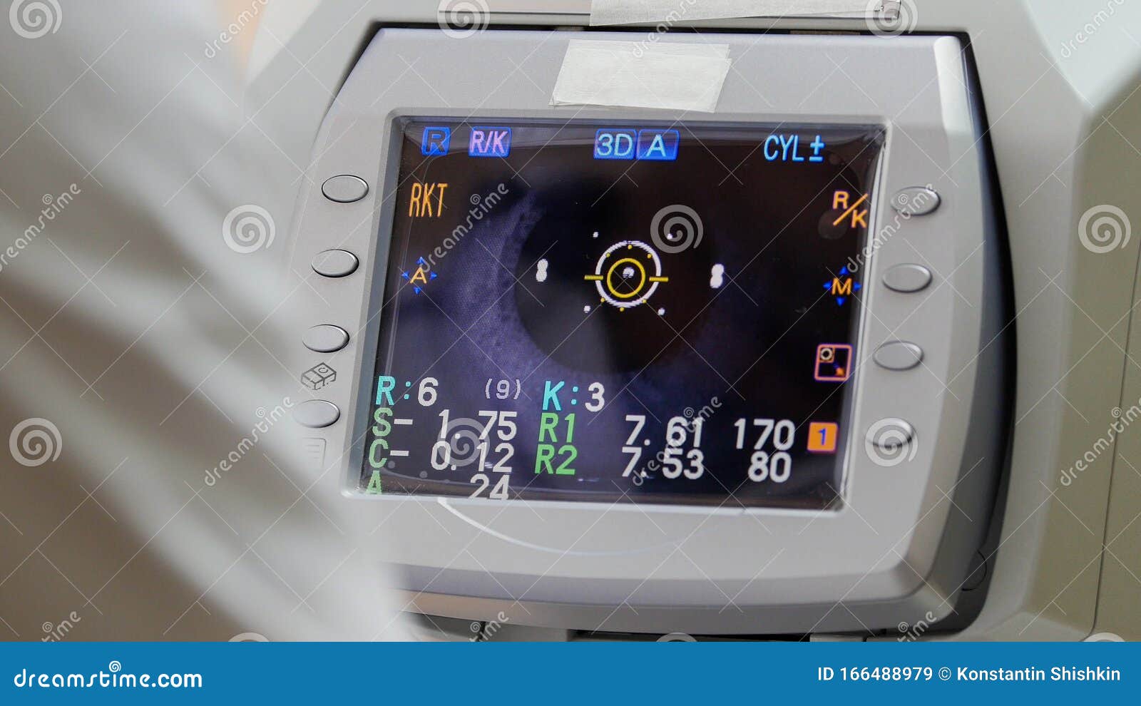 Ophthalmology Treatment - a Special Optometry Equipment - Visual Acuity ...