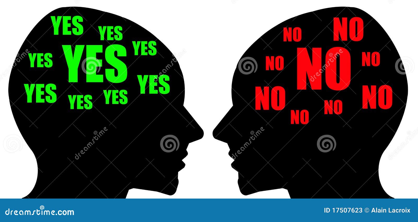 Opinião diferente ilustração stock. Ilustração de diferente - 17507623