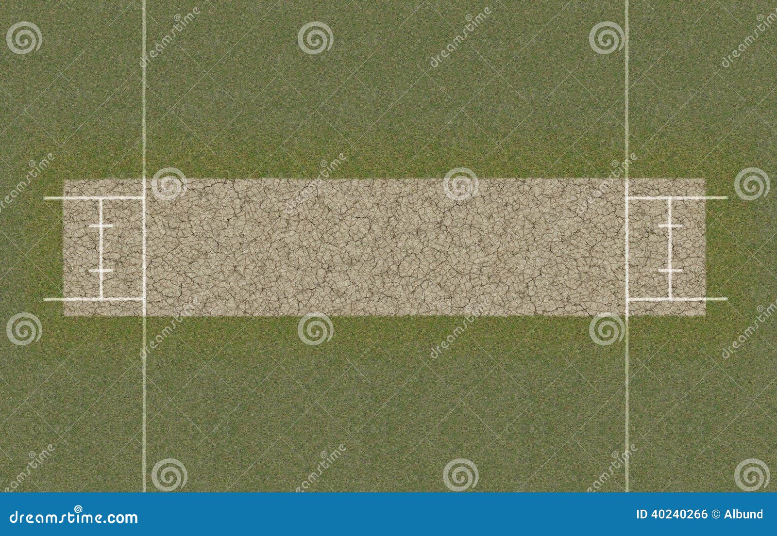 Opinión Superior De La Echada Del Grillo Foto de archivo - Imagen de ...