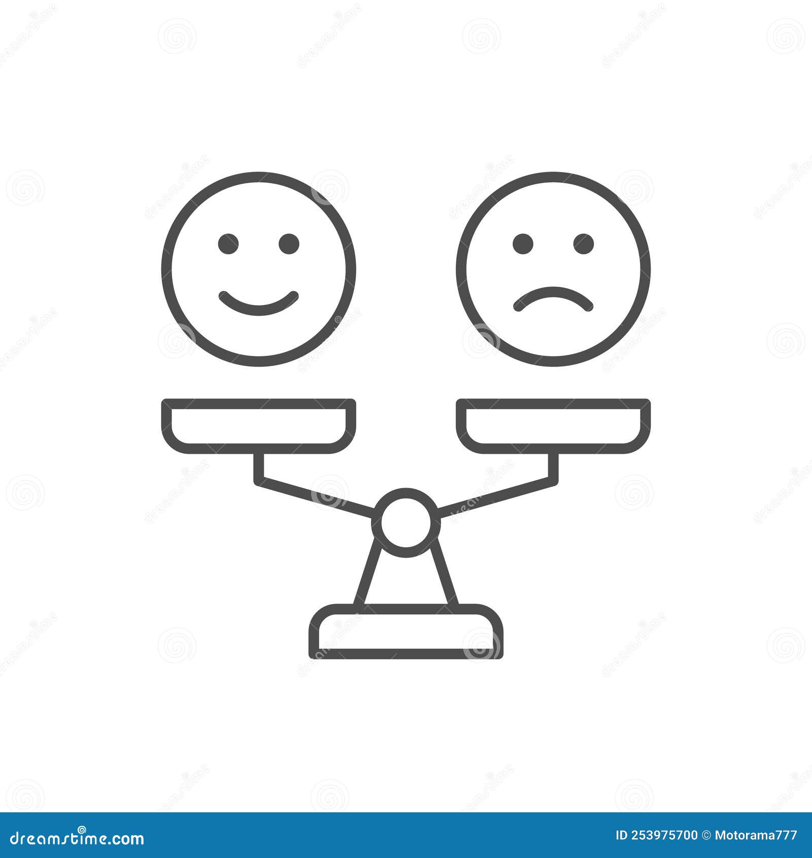 Comparison Line Vector Icons And Signs. Contrast, Differentiate, Relate ...