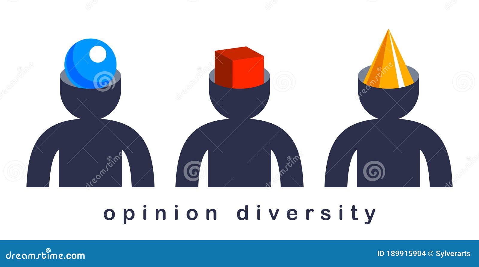Opinion Diversity Vector Concept, Different Perspectives Metaphor ...