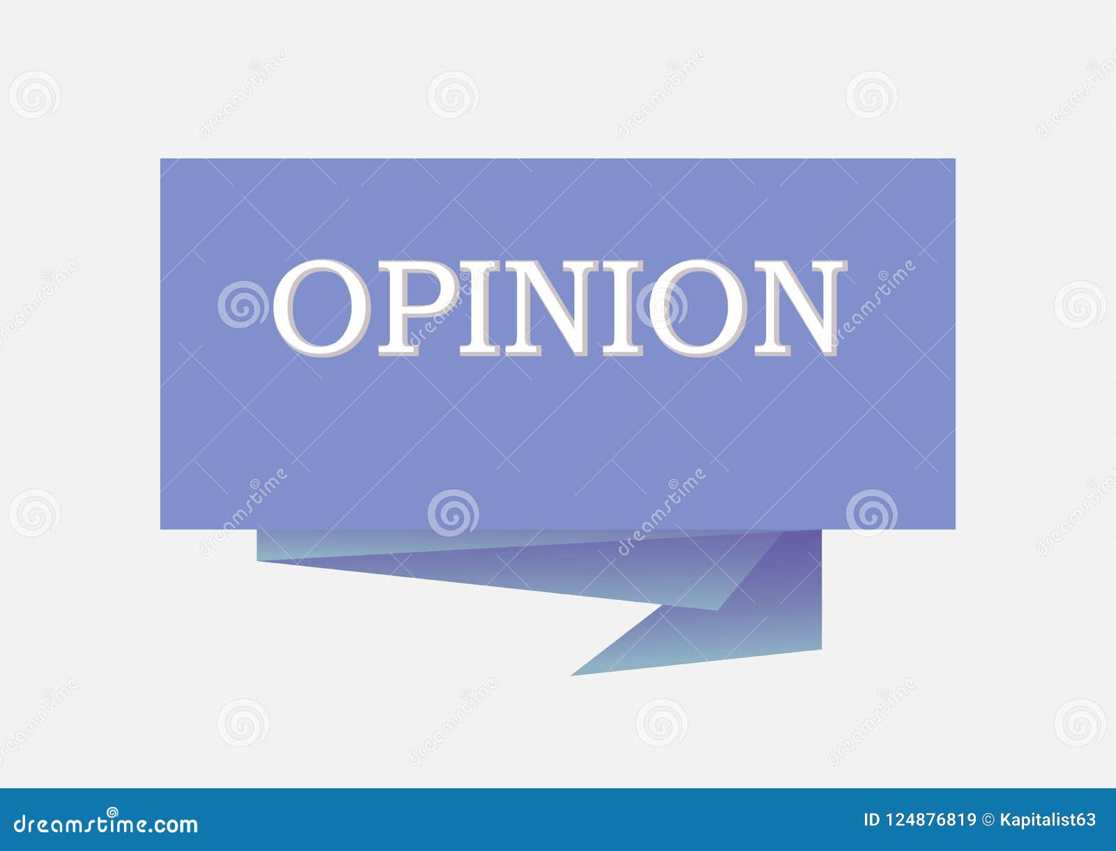 Opinion Vector Illustration for Design Stock Vector - Illustration of ...