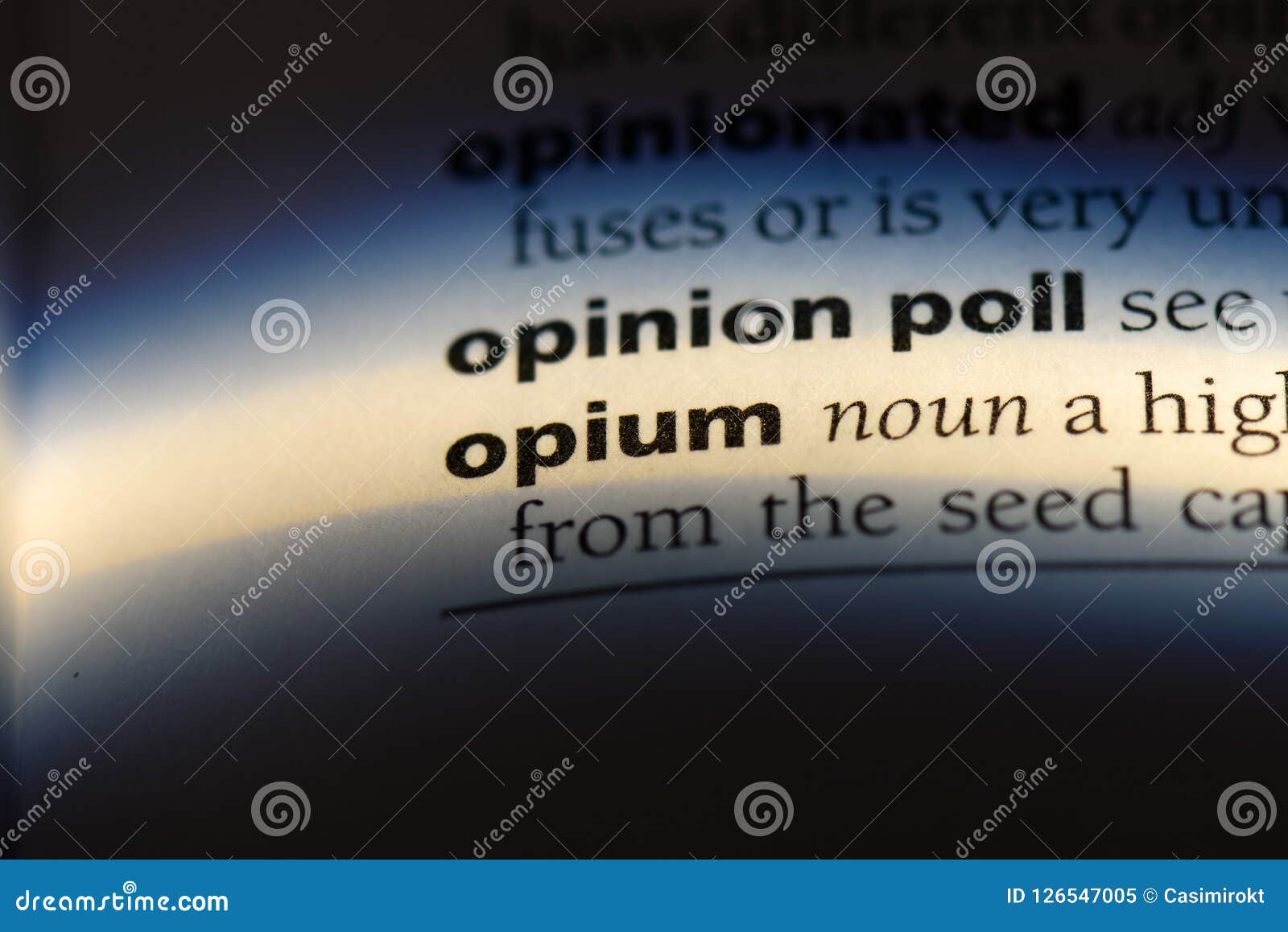 Opium stock image. Image of paper, isolated, dictionary - 126547005