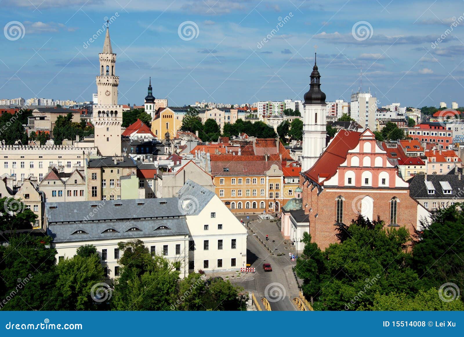 Opole, Poland: City Panorama Stock Photo - Image of italy, poland: 15514008