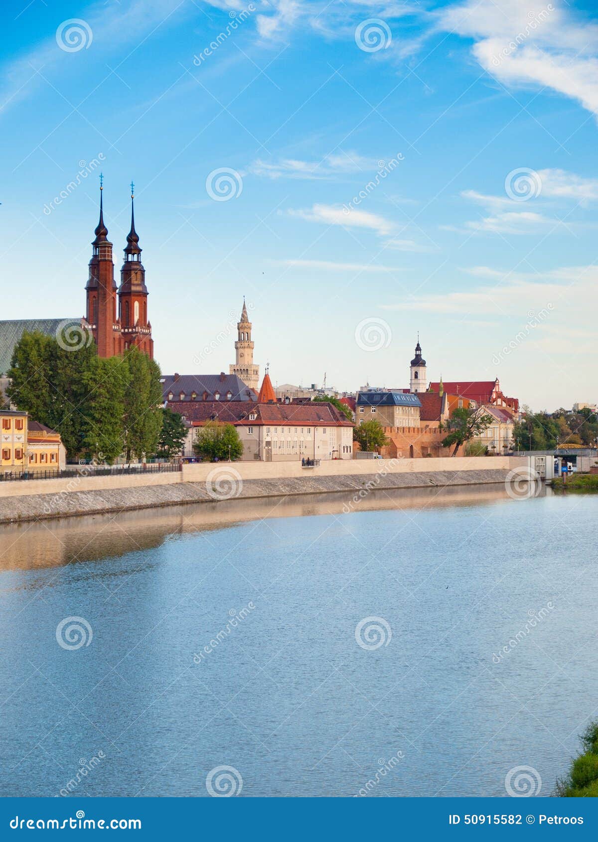 Opole - Poland stock photo. Image of songs, view, cathedral - 50915582