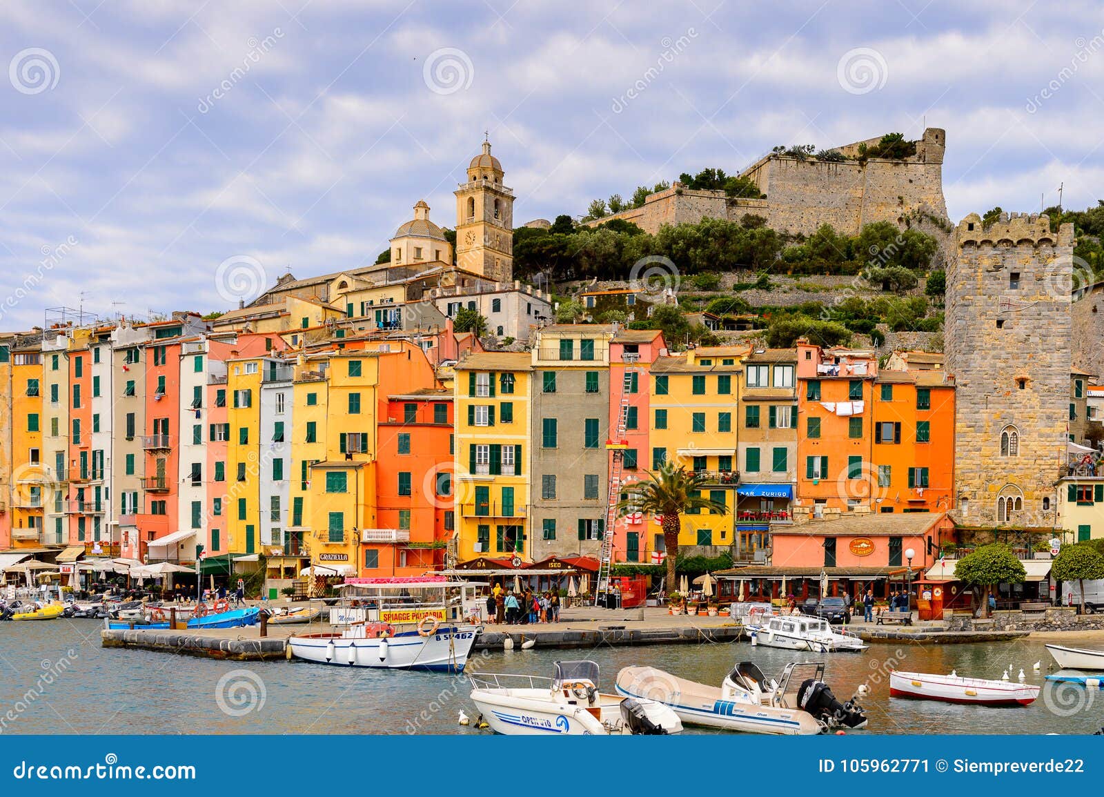 Oporto Venere, Cinque Terre, Italia Fotografia Editoriale - Immagine di ...