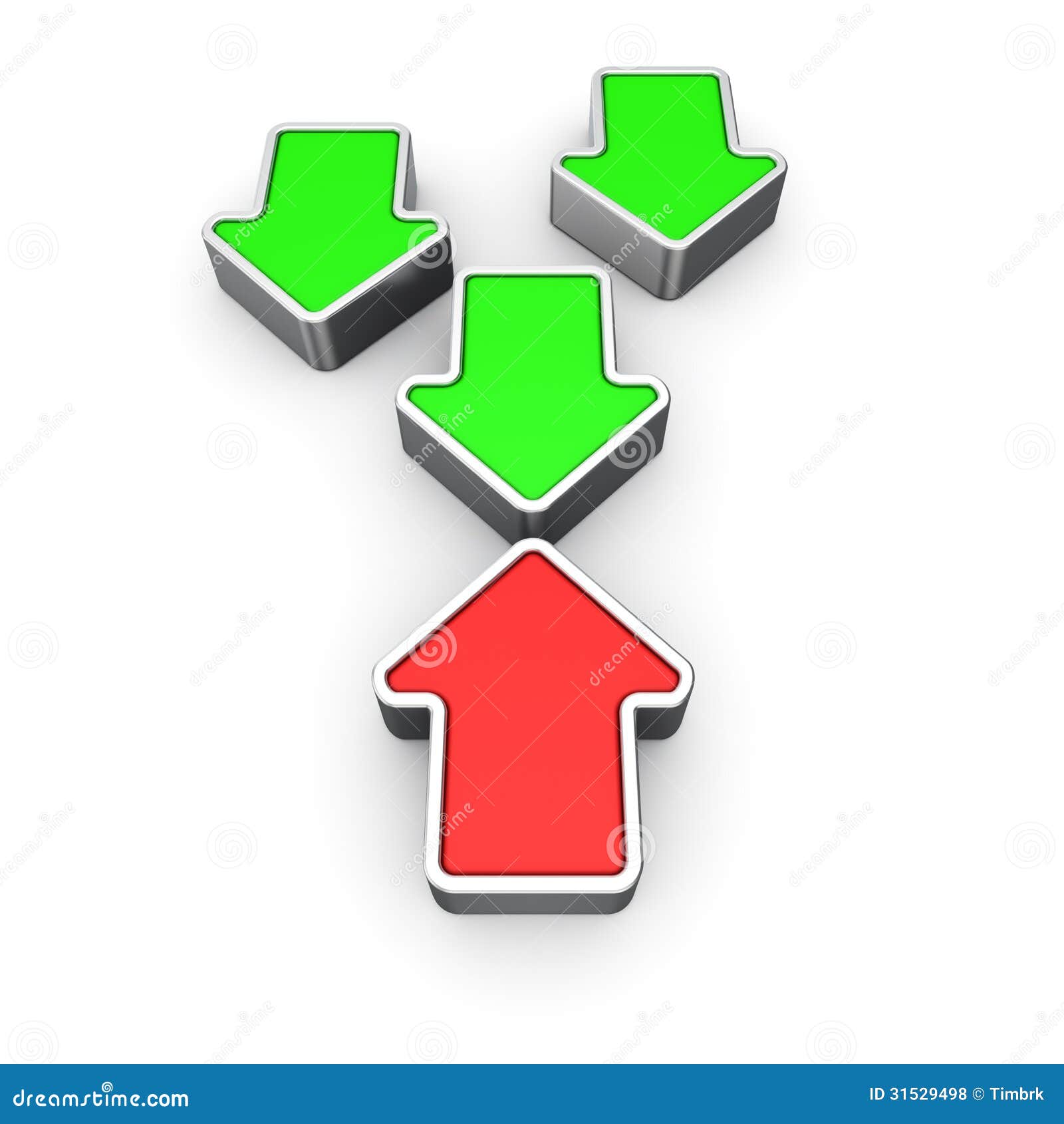 Oposición stock de ilustración. Ilustración de choque - 31529498