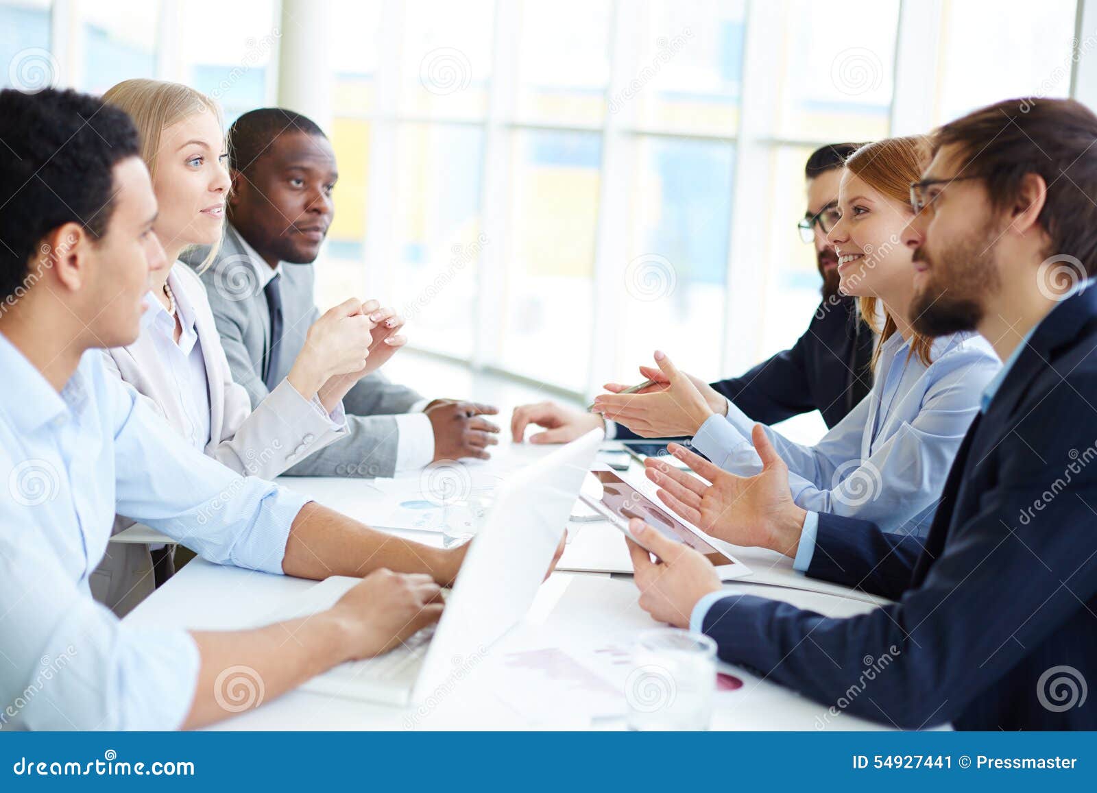 Opponents stock image. Image of partner, women, business - 54927441