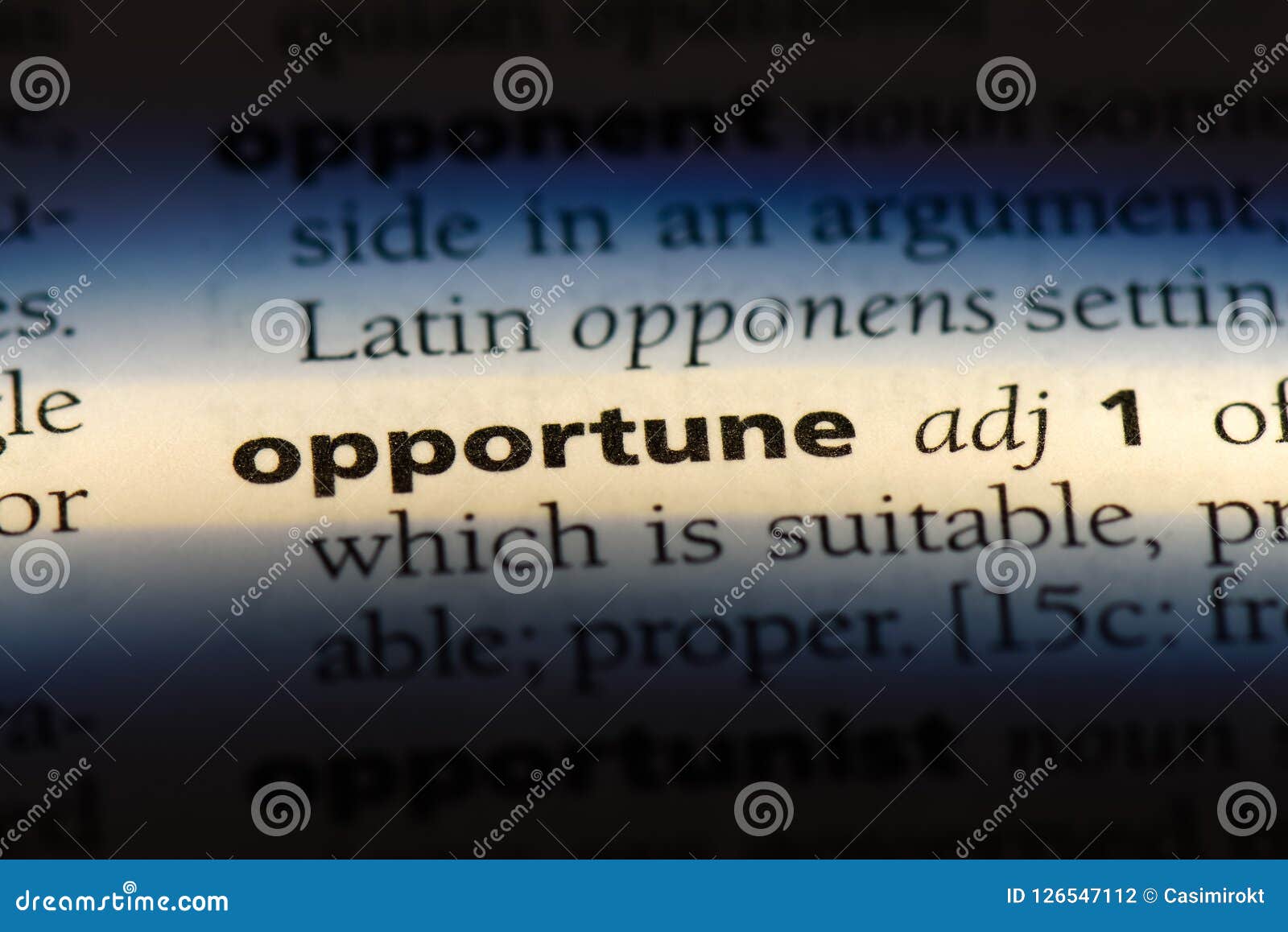 Opportune stock photo. Image of idea, opportune, paper - 126547112