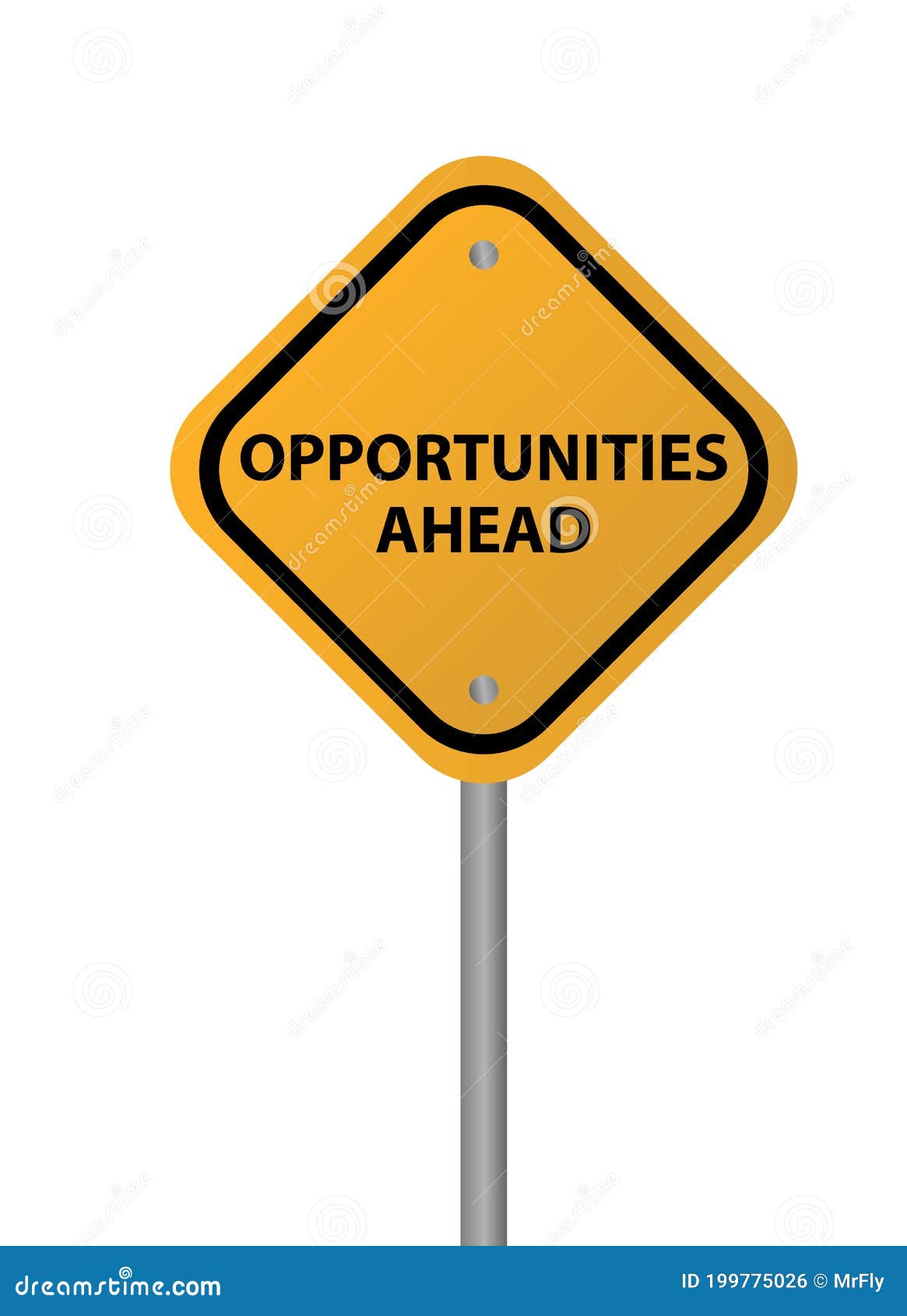 Opportunity Ahead Sign