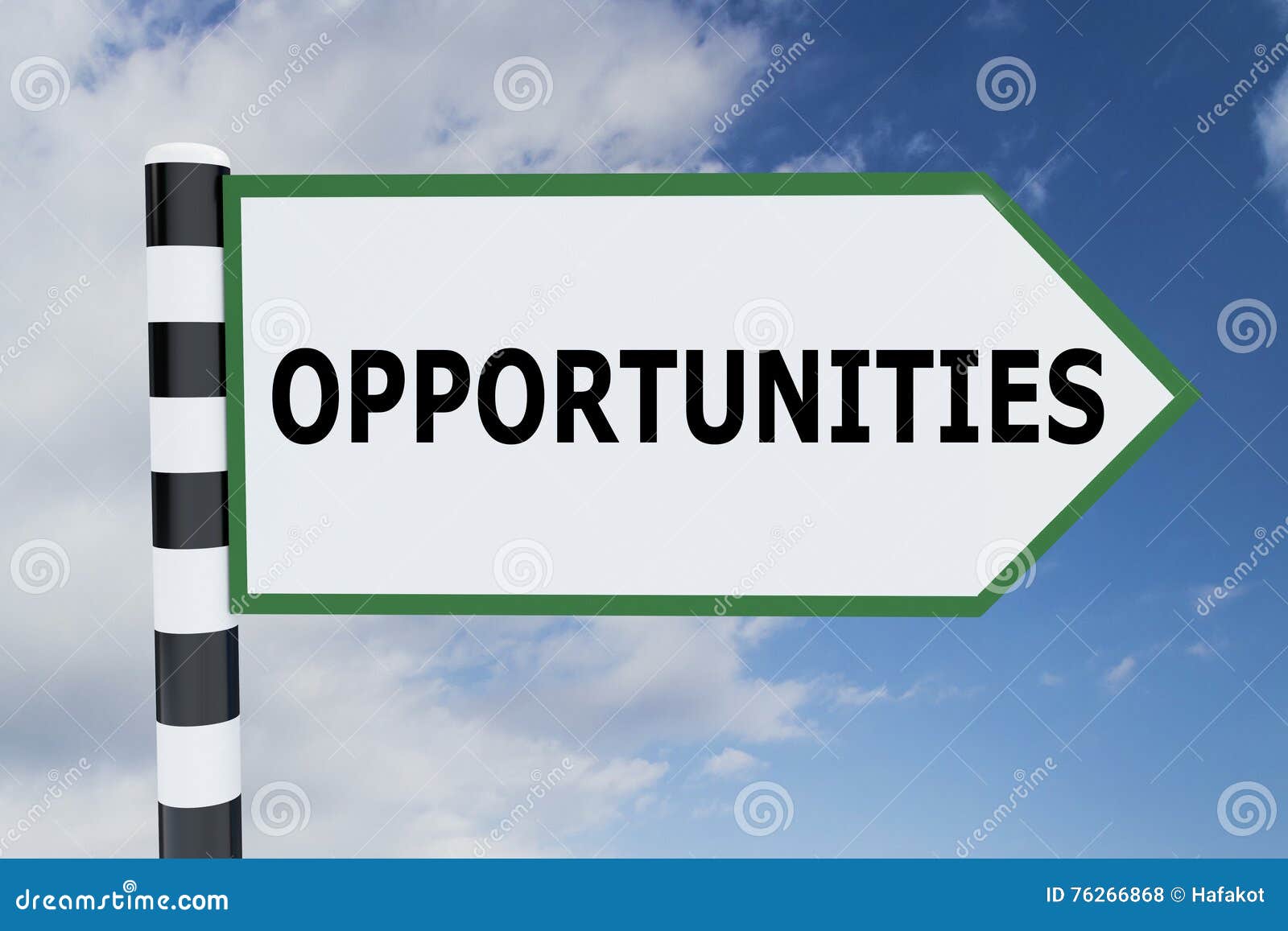 Opportunities - Career Concept Stock Illustration - Illustration of ...