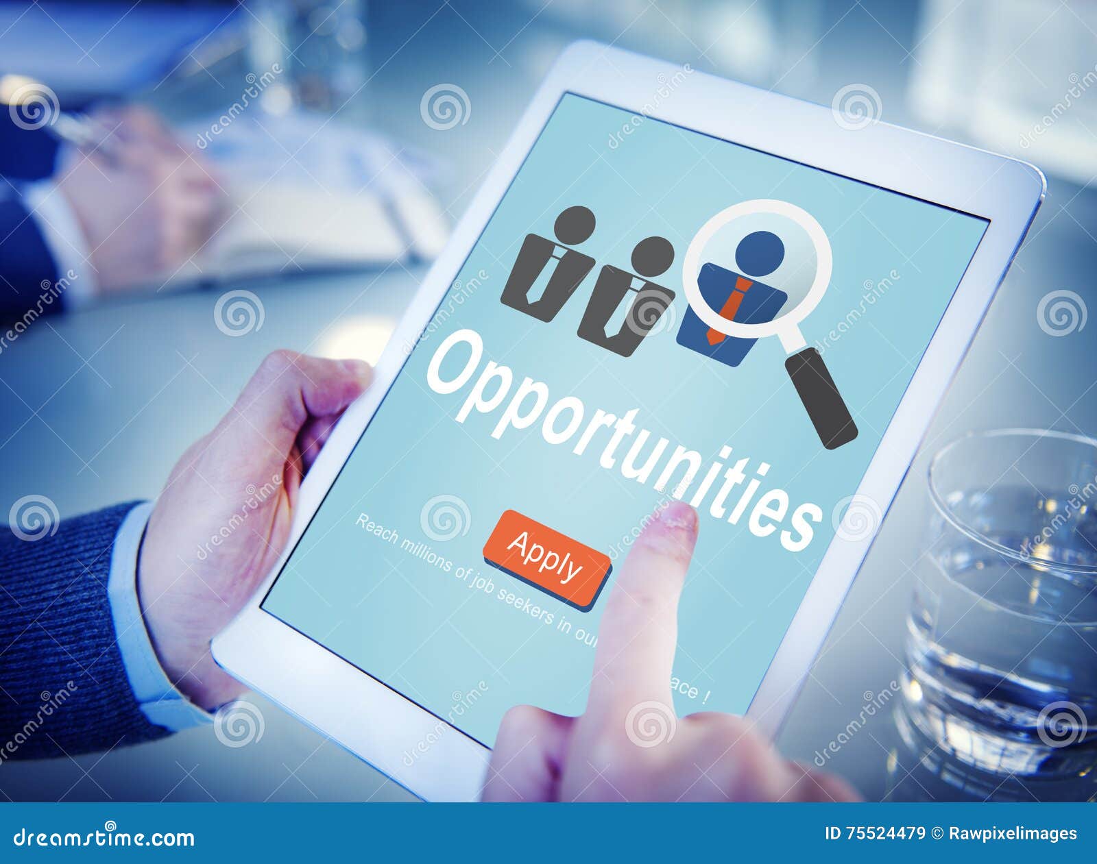 Opportunities Chance Choice Achievement Impossible Concept Stock Image ...
