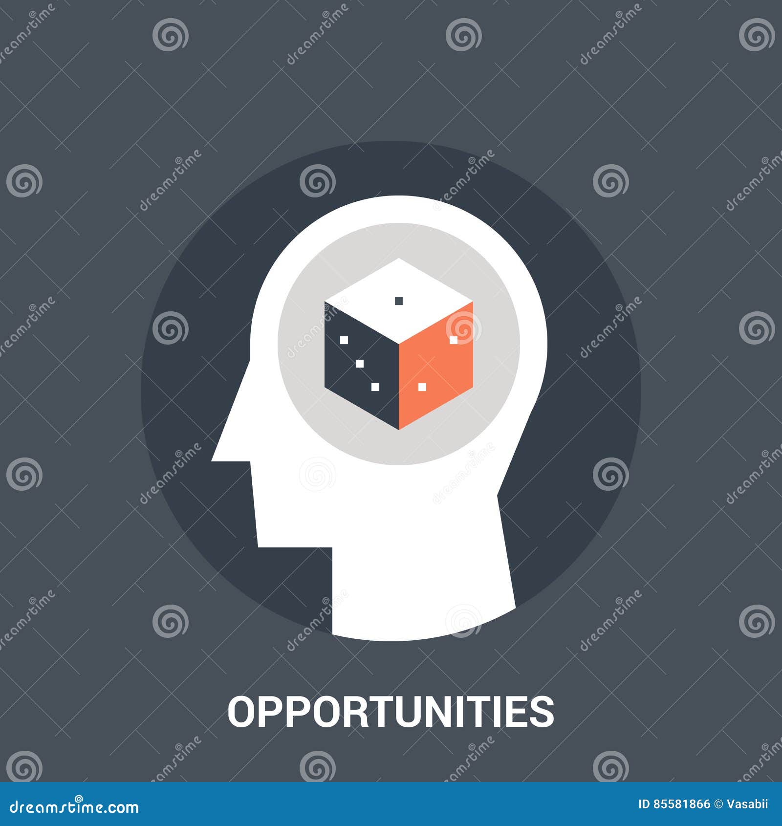 Opportunities icon concept stock vector. Illustration of human - 85581866