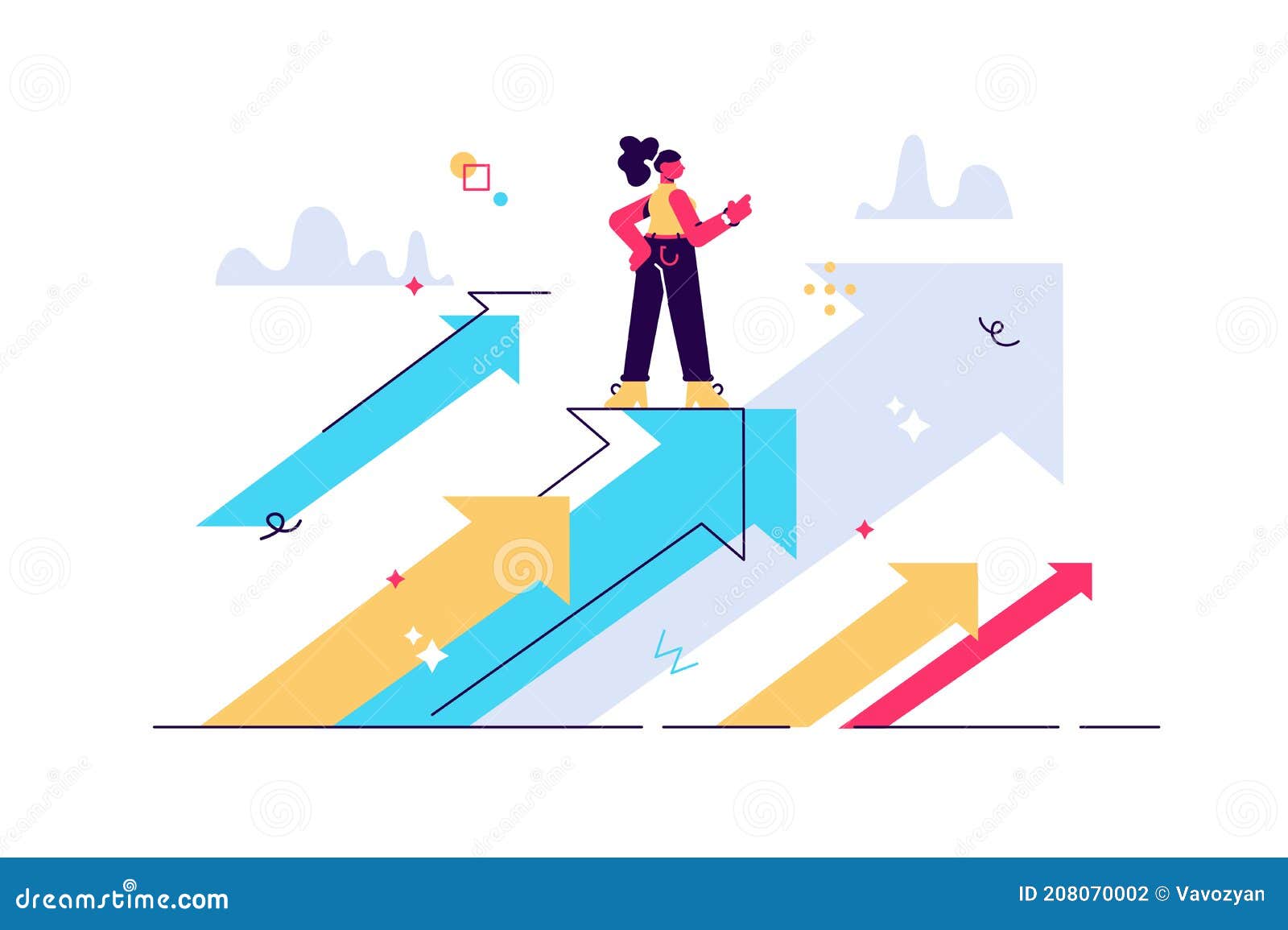 Opportunity As Vision for Chances and Seize Stock Vector - Illustration ...