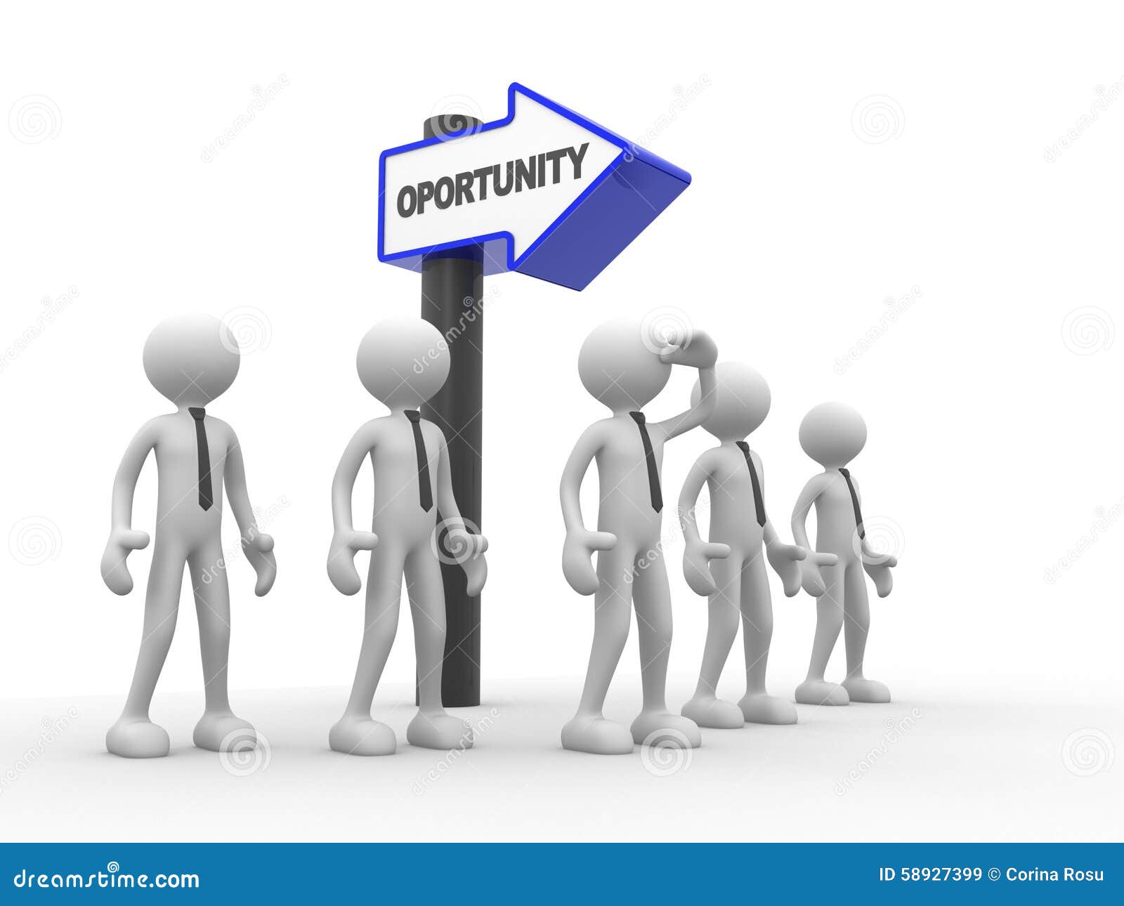 Opportunity Stock Illustration - Image: 58927399