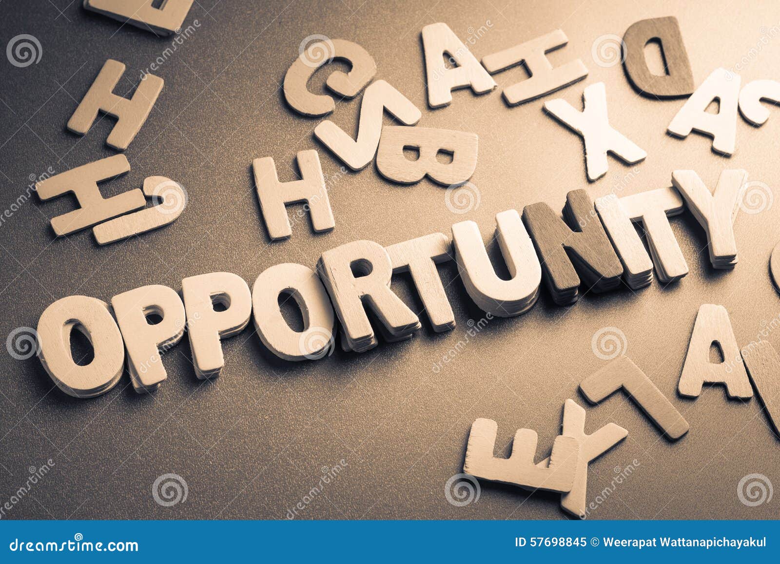 Opportunity stock image. Image of motivation, wood, success - 57698845