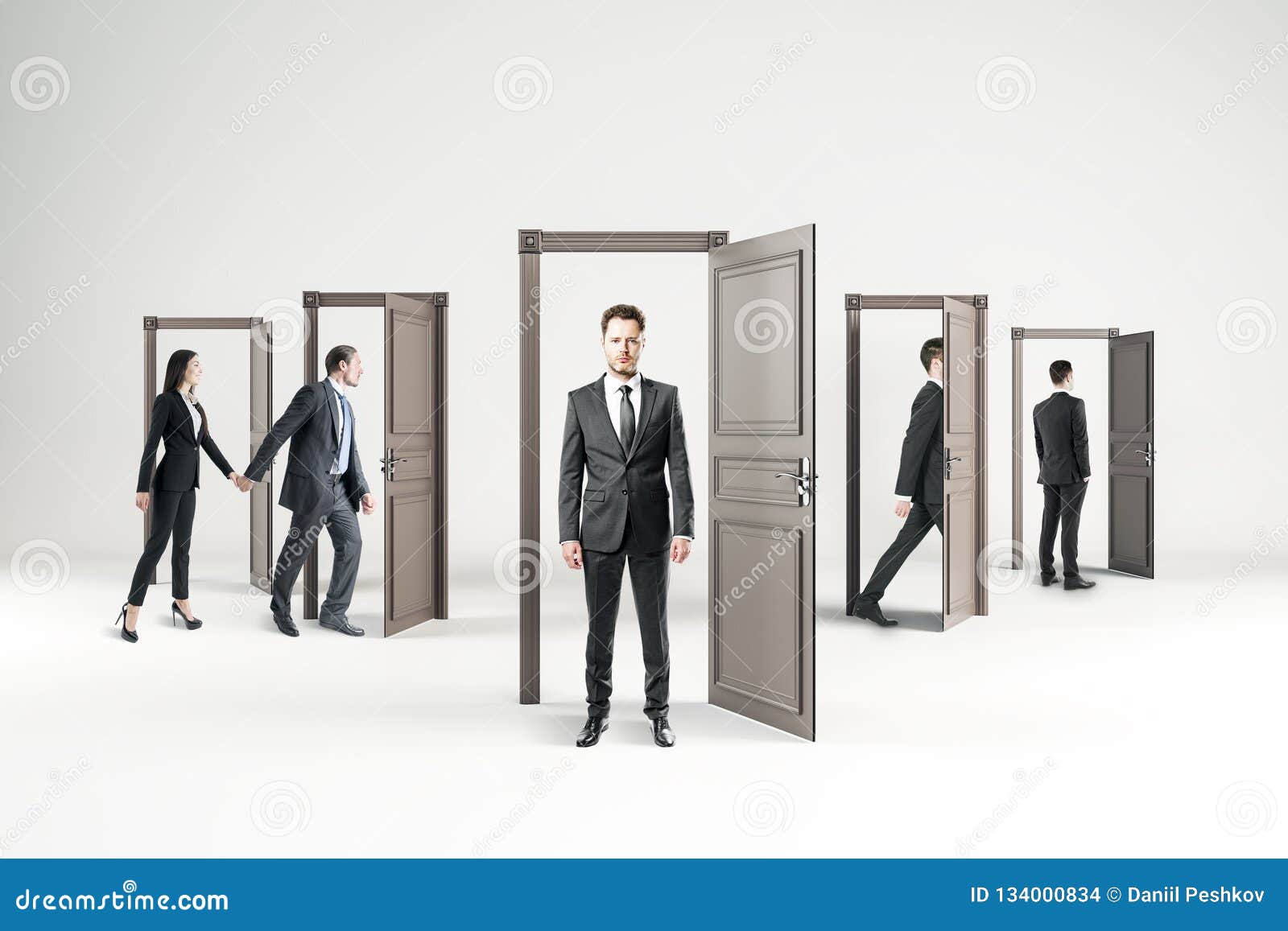 Opportunity, Teamwork and Success Concept Stock Photo - Image of ...