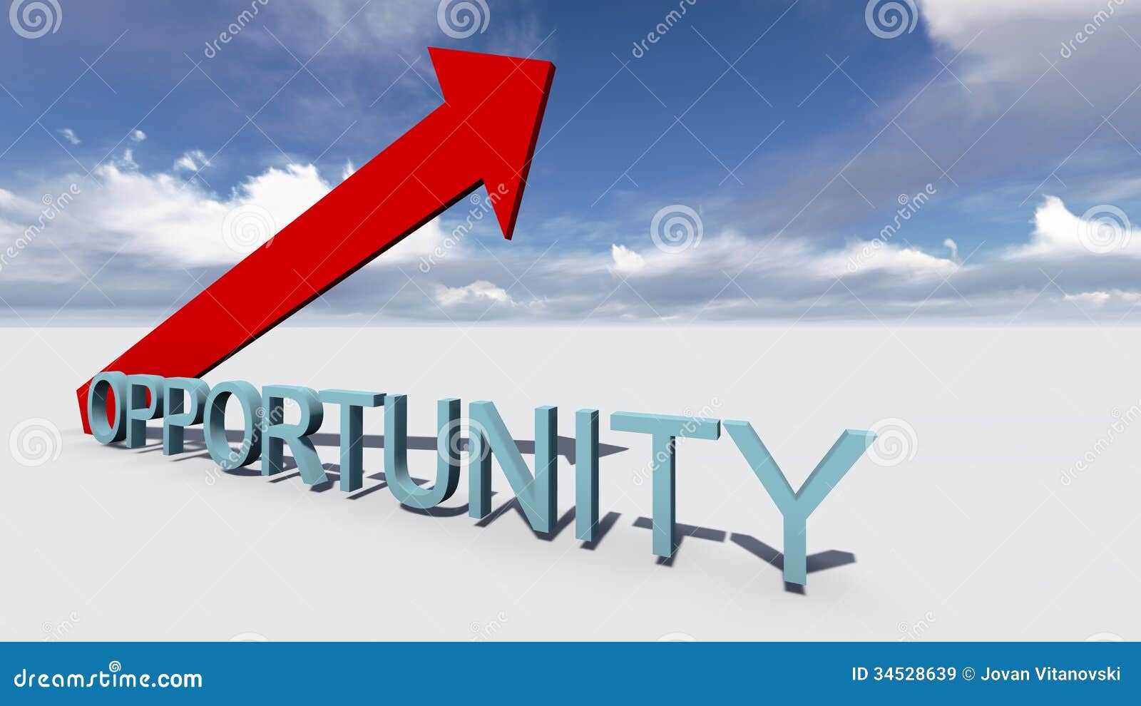 Opportunity stock illustration. Illustration of making - 34528639
