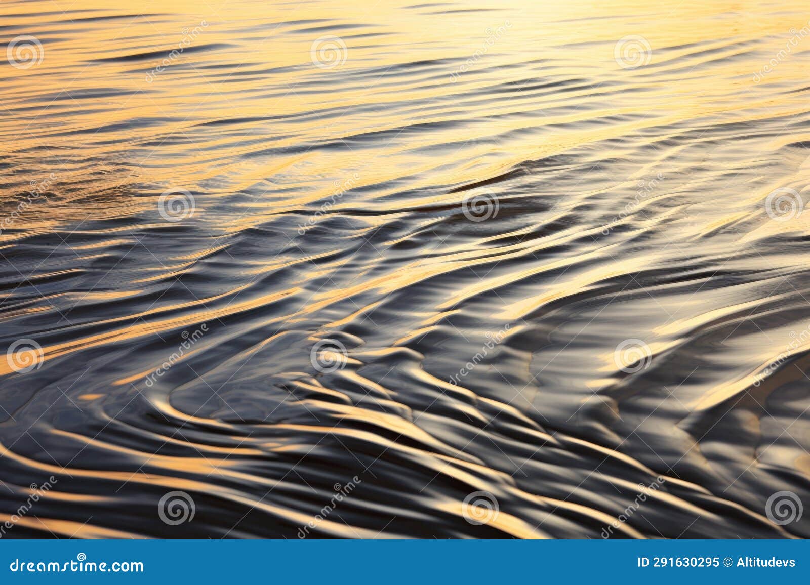 Opposing Wave Patterns in a Still Water Body Stock Image - Image of ...