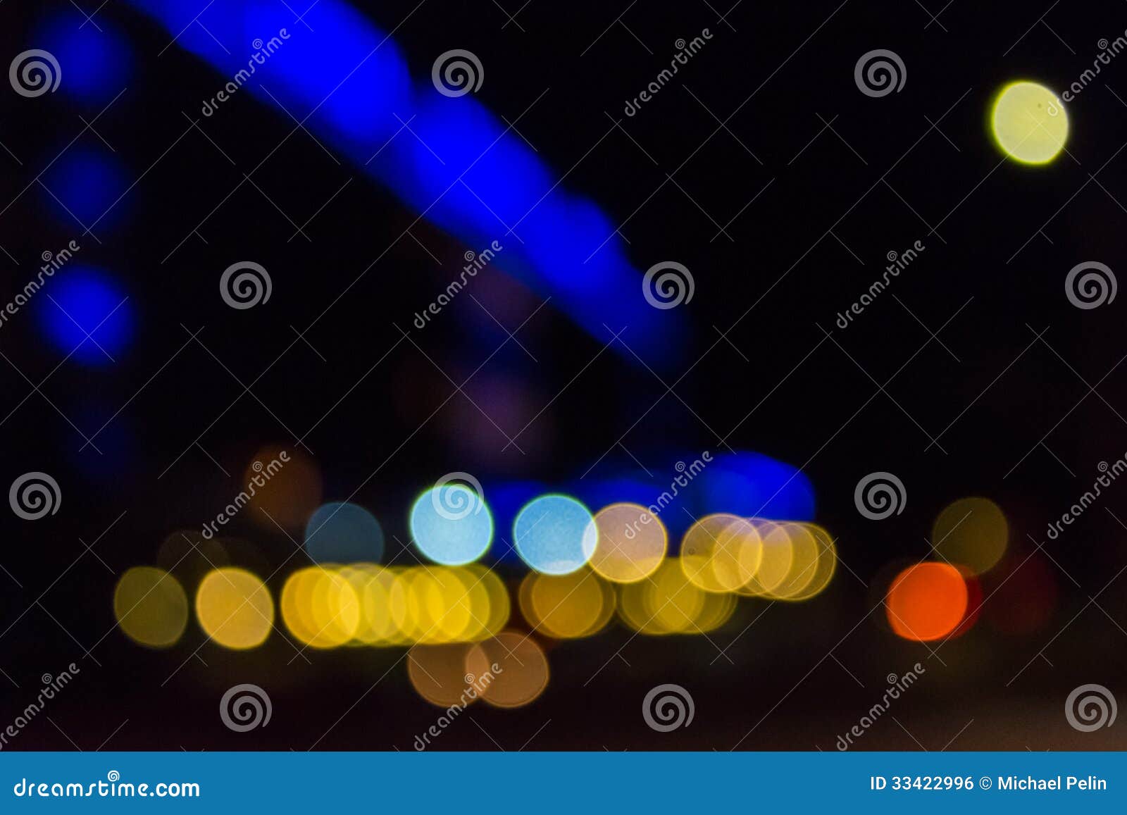 Opposite Cold and Warm Light Abstract Blur Combination Stock Photo ...
