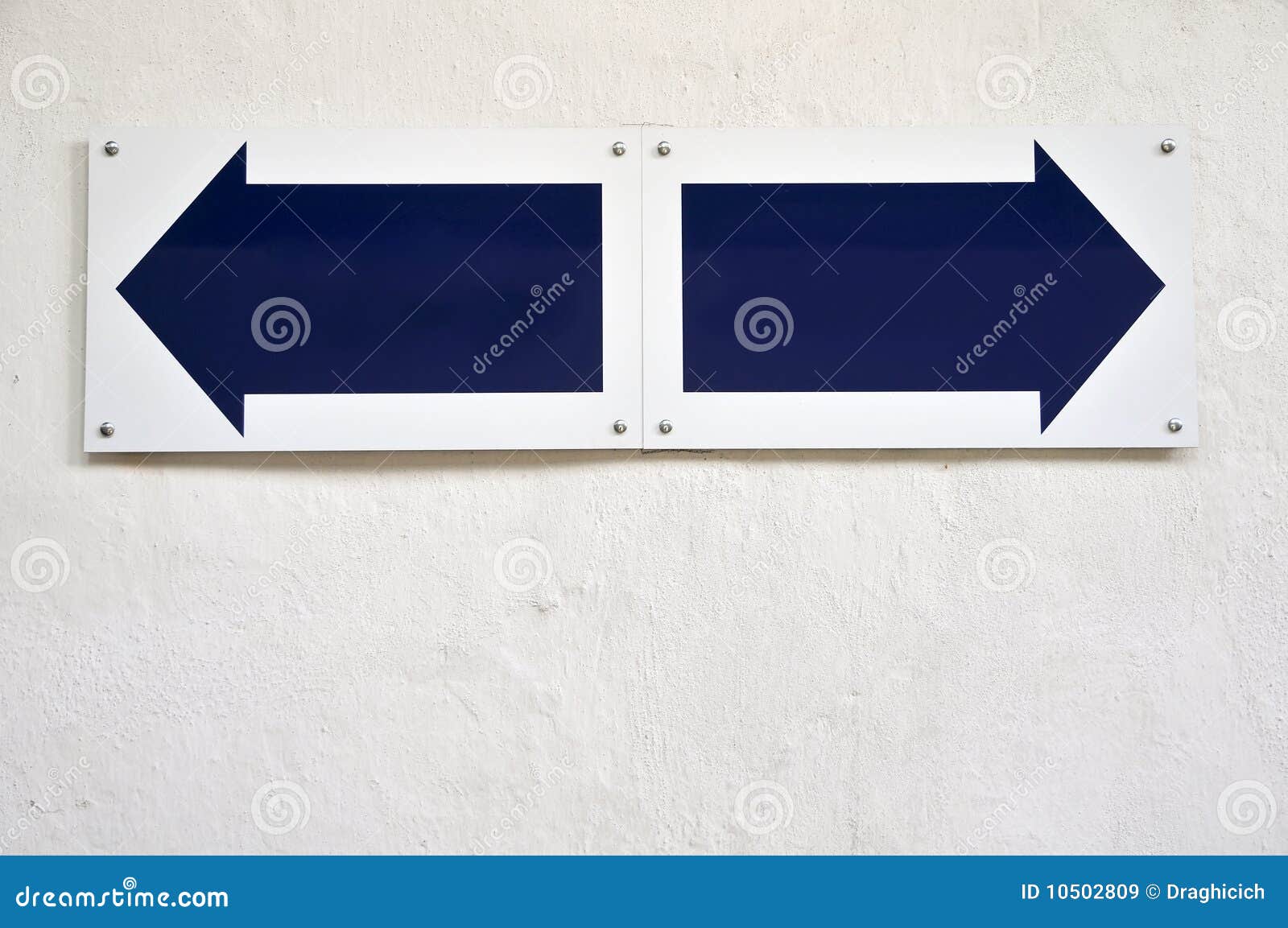 Opposite directions stock image. Image of guide, direction - 10502809