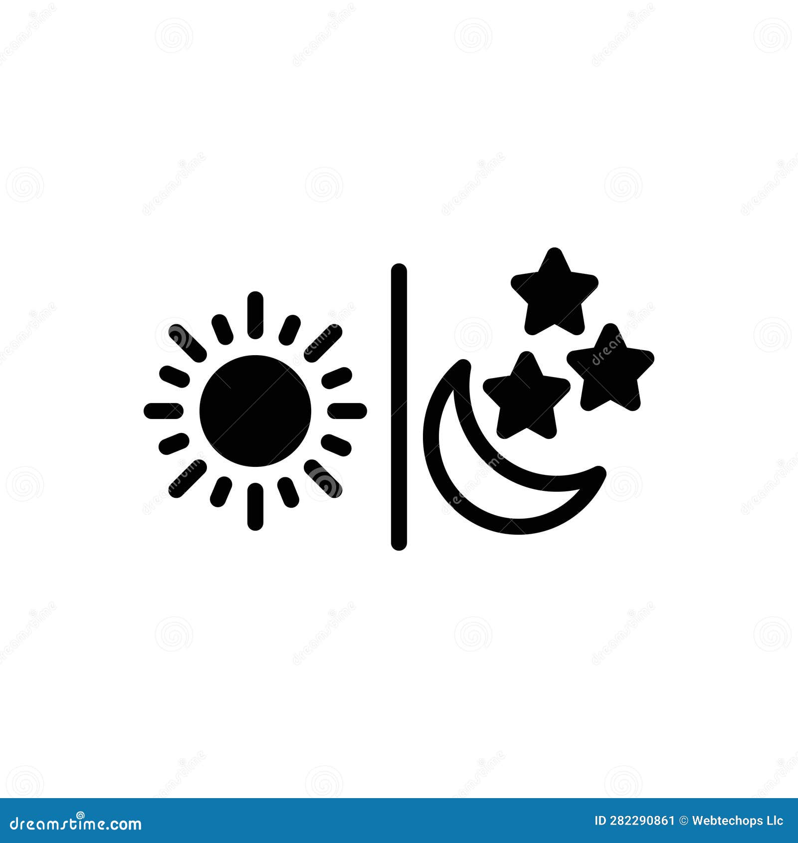 A Black Contrary Symbol With White Background Cartoon Vector ...