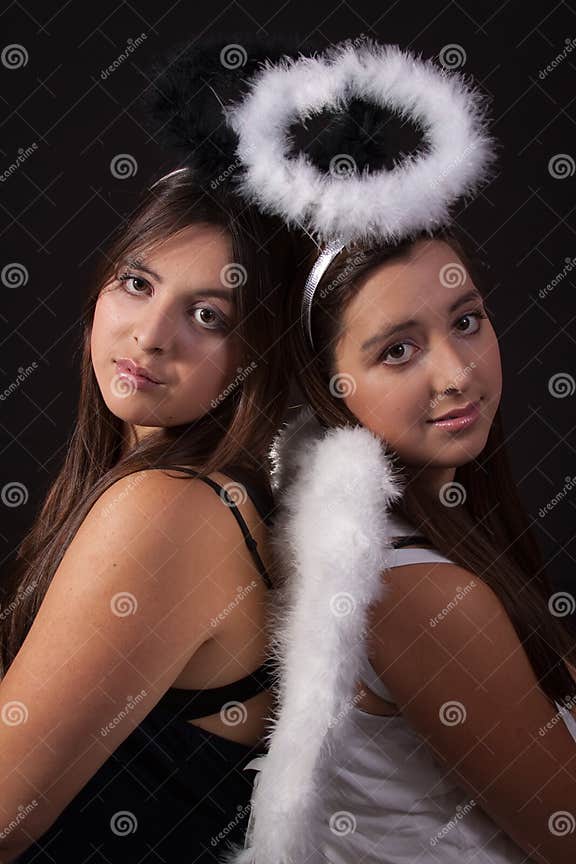 Opposite twins stock photo. Image of teen, person, siblings - 11147822