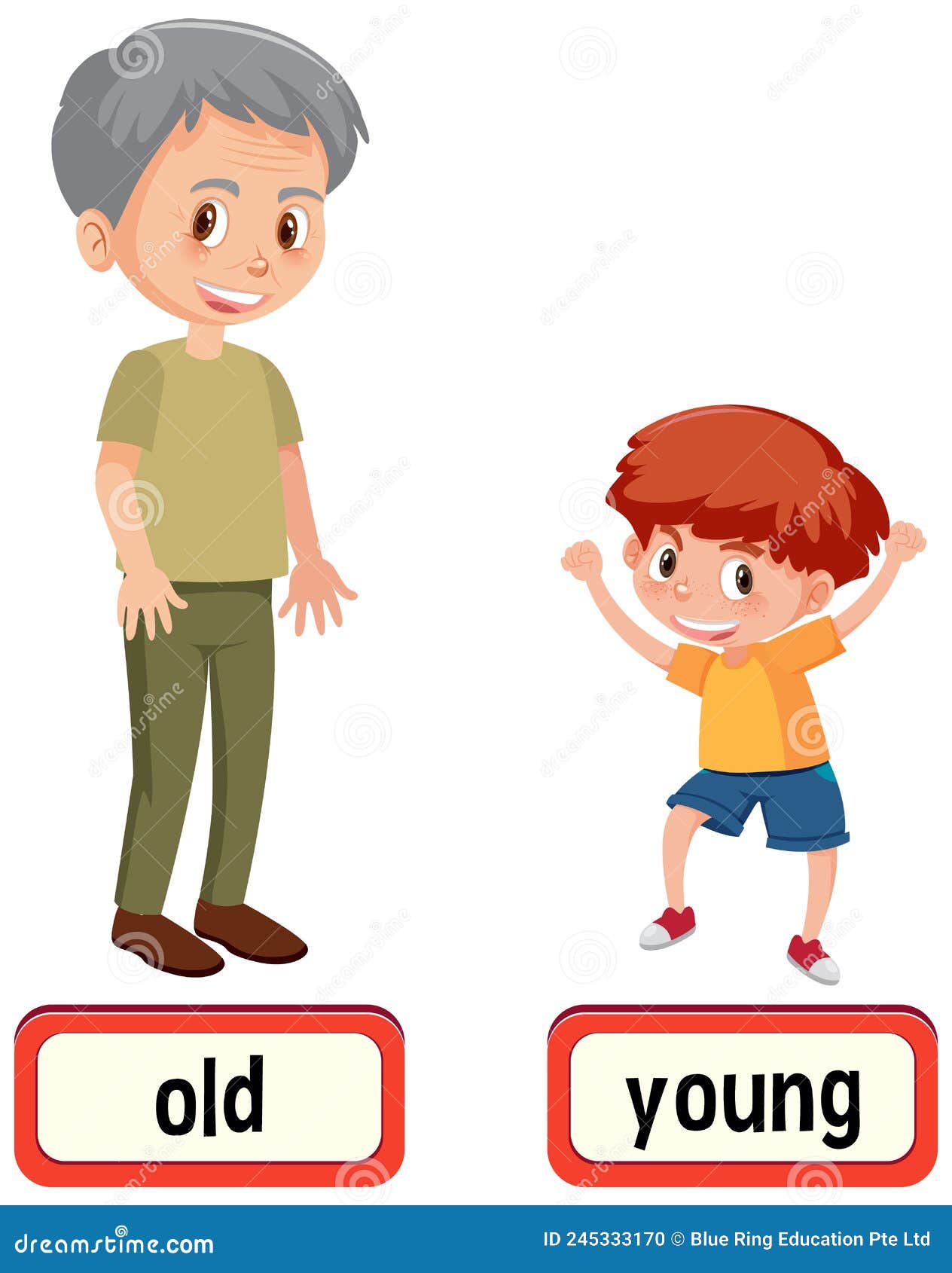 New And Old Clip Art