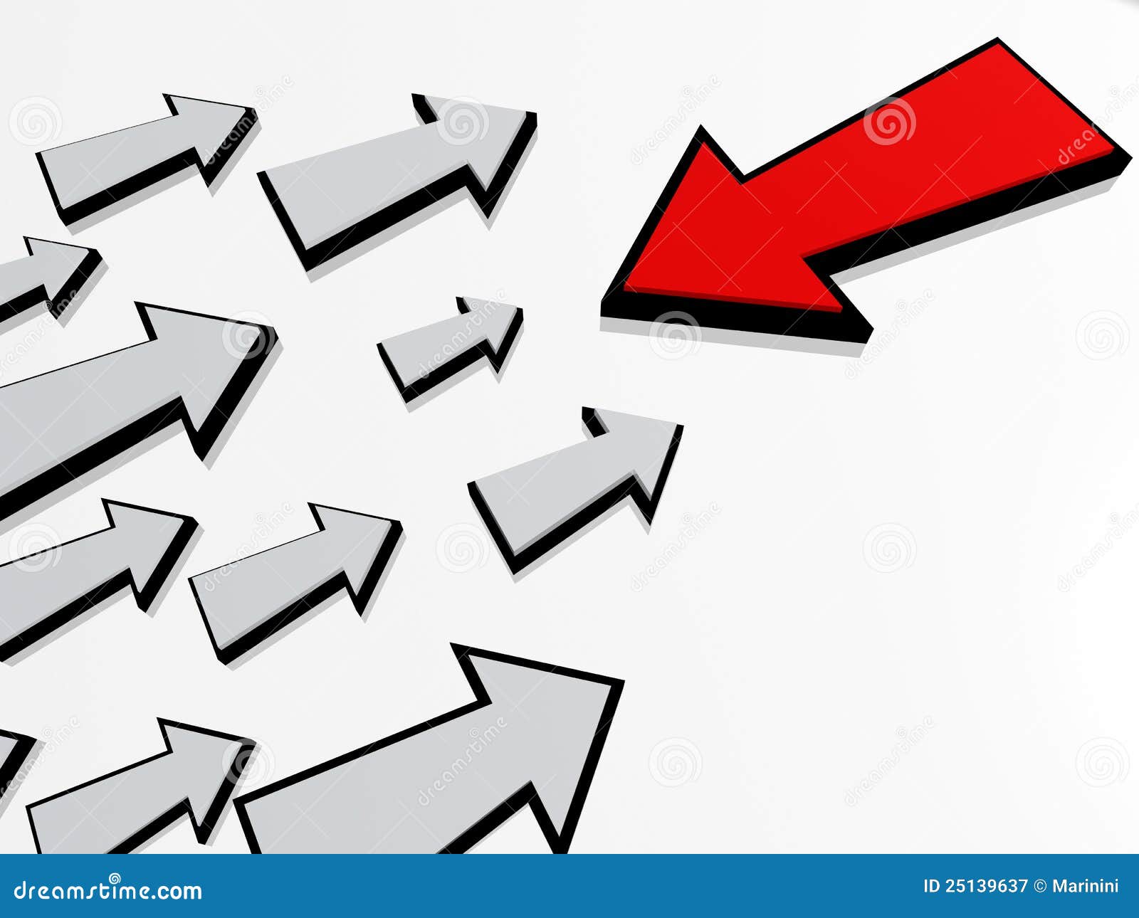 Opposition stock illustration. Illustration of market - 25139637