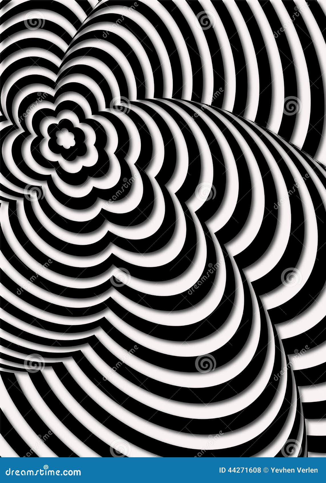 Opt Art Illustration stock illustration. Illustration of design - 44271608