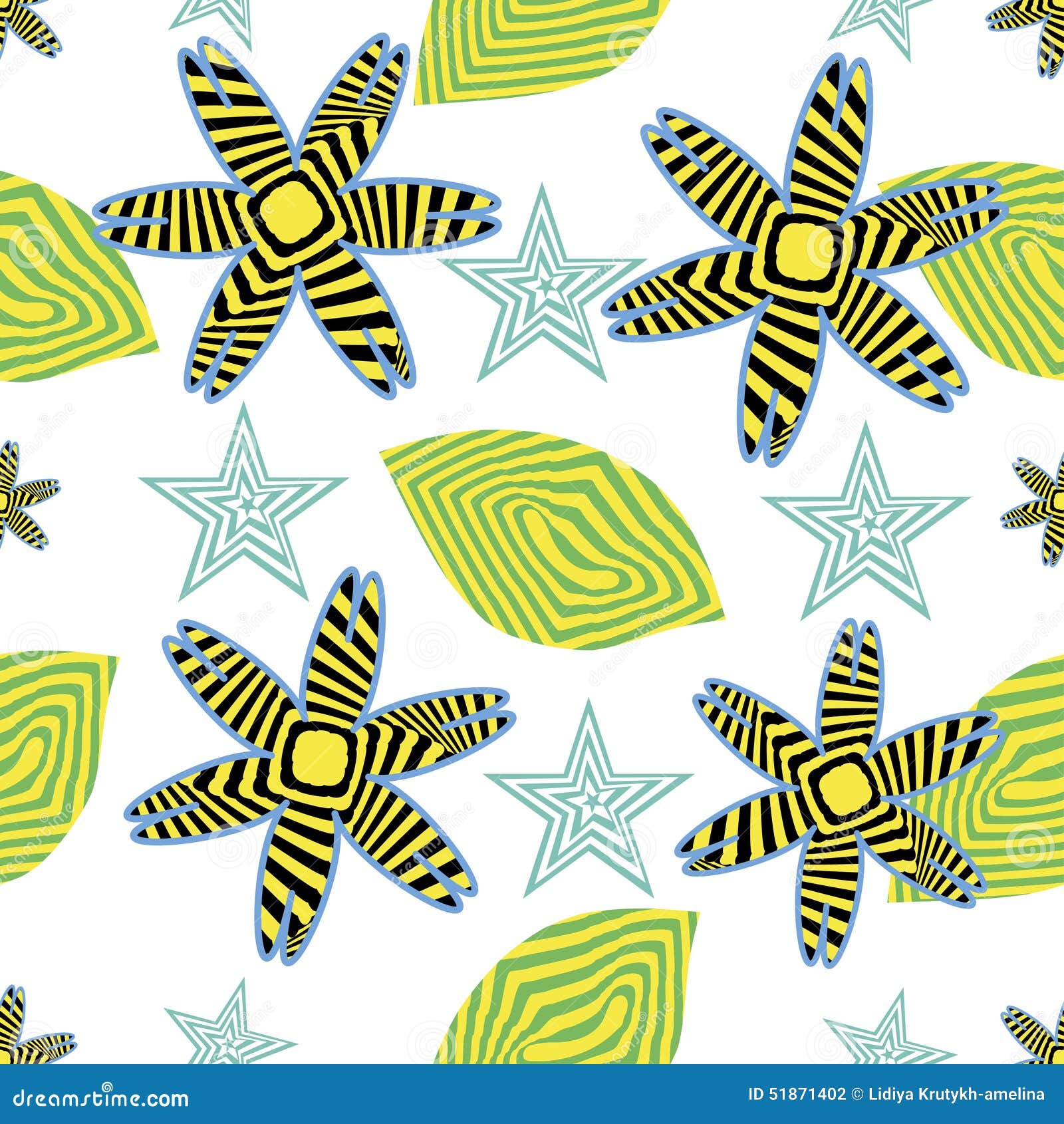 Opt art seamless pattern stock vector. Illustration of background ...